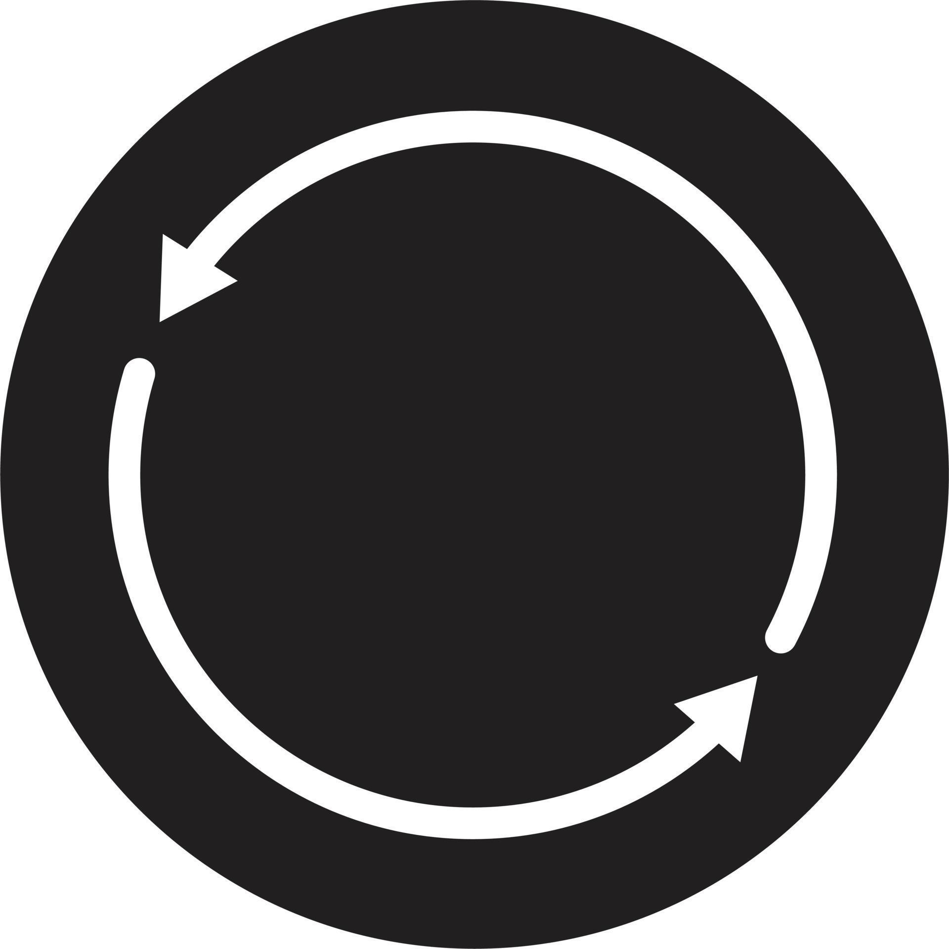 Synchronization Icon On White Background Synchronization Sign Flat Style 7888385 Vector Art