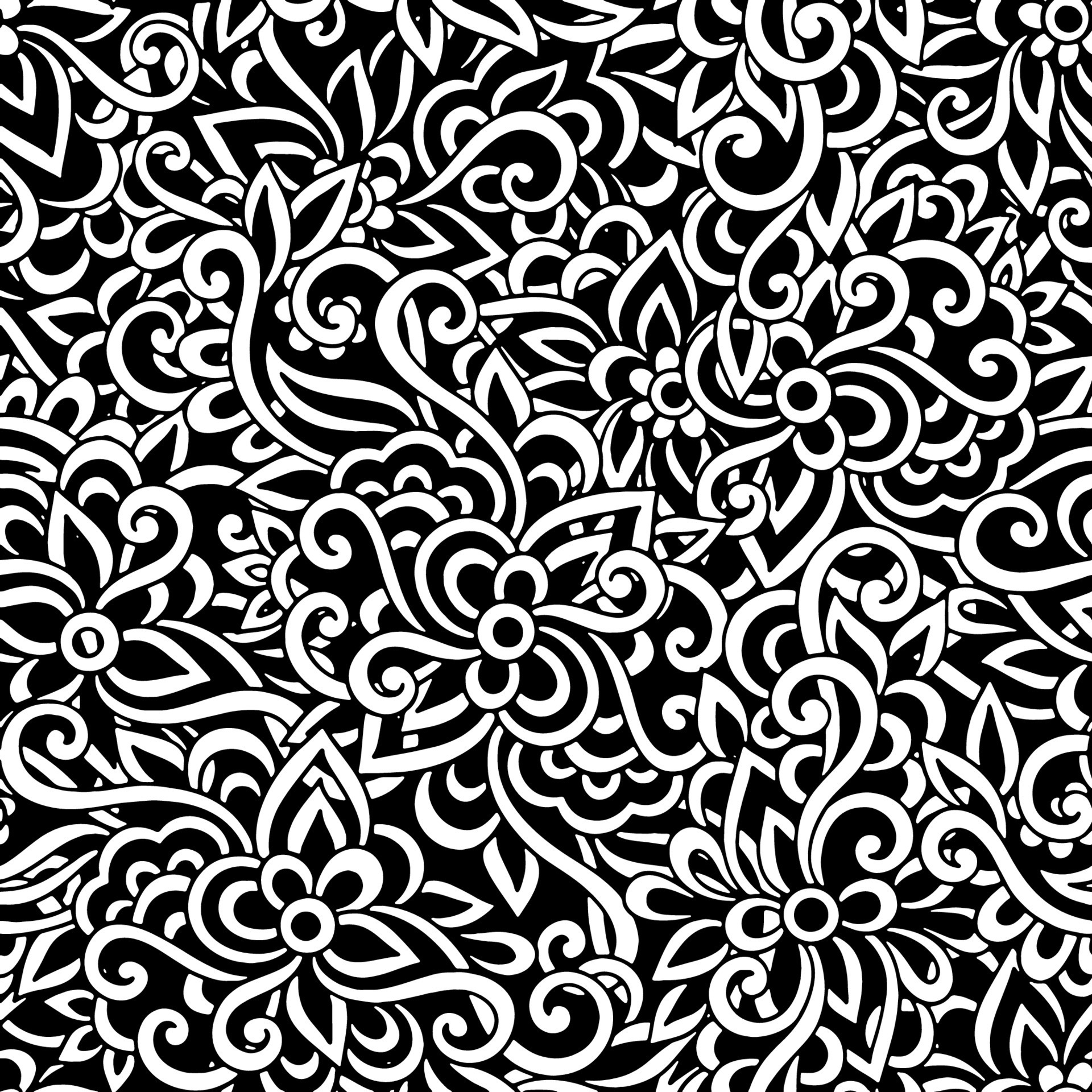 flower background floral seamless pattern decoration vintage design ...