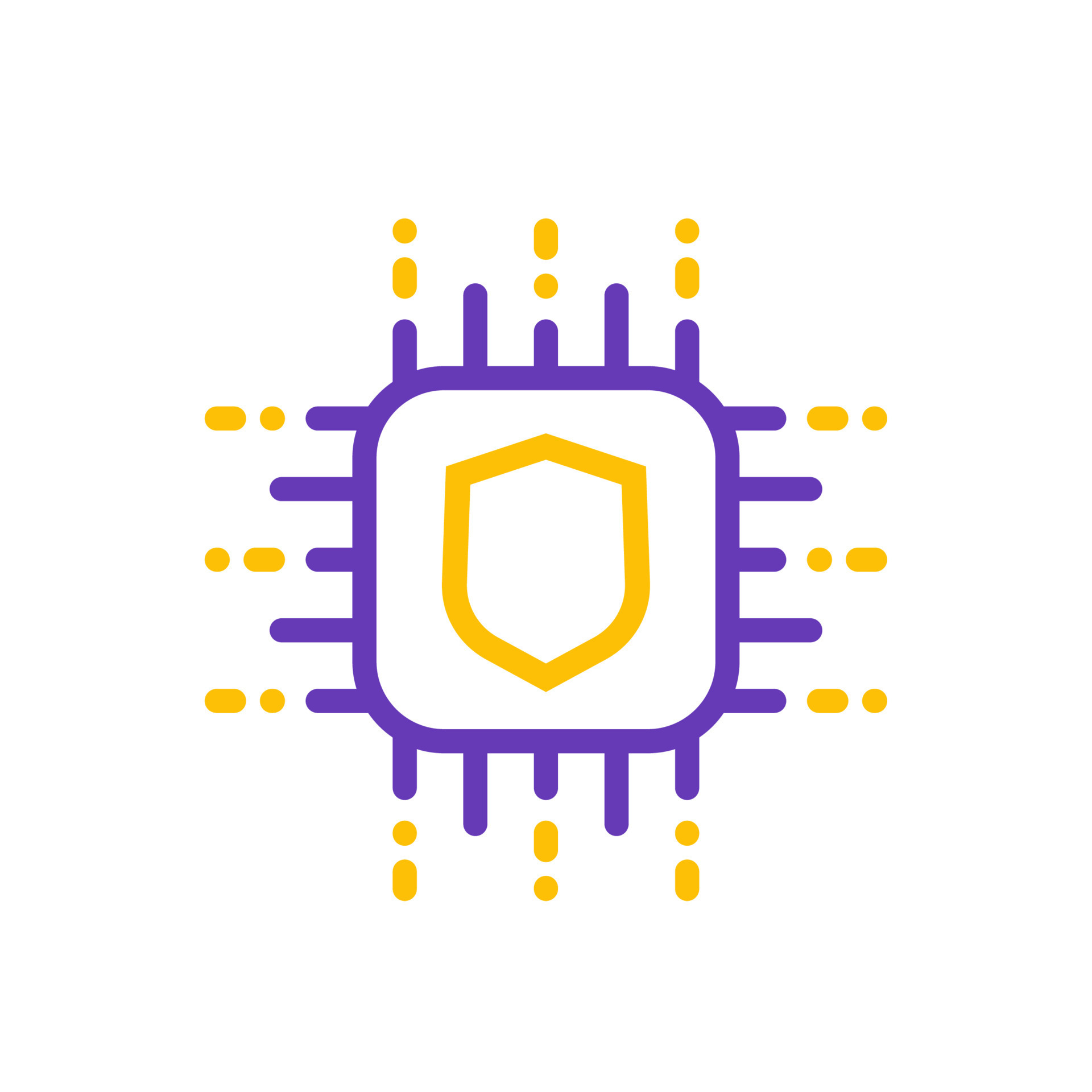 cryptography icon on white, linear style 7896086 Vector Art at Vecteezy