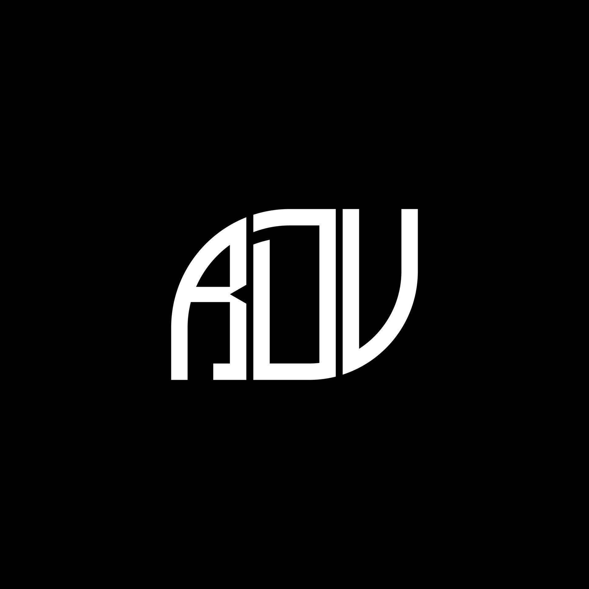 RDV letter logo design on black background. RDV creative initials ... RDV letter logo design on black background. RDV creative initials ...