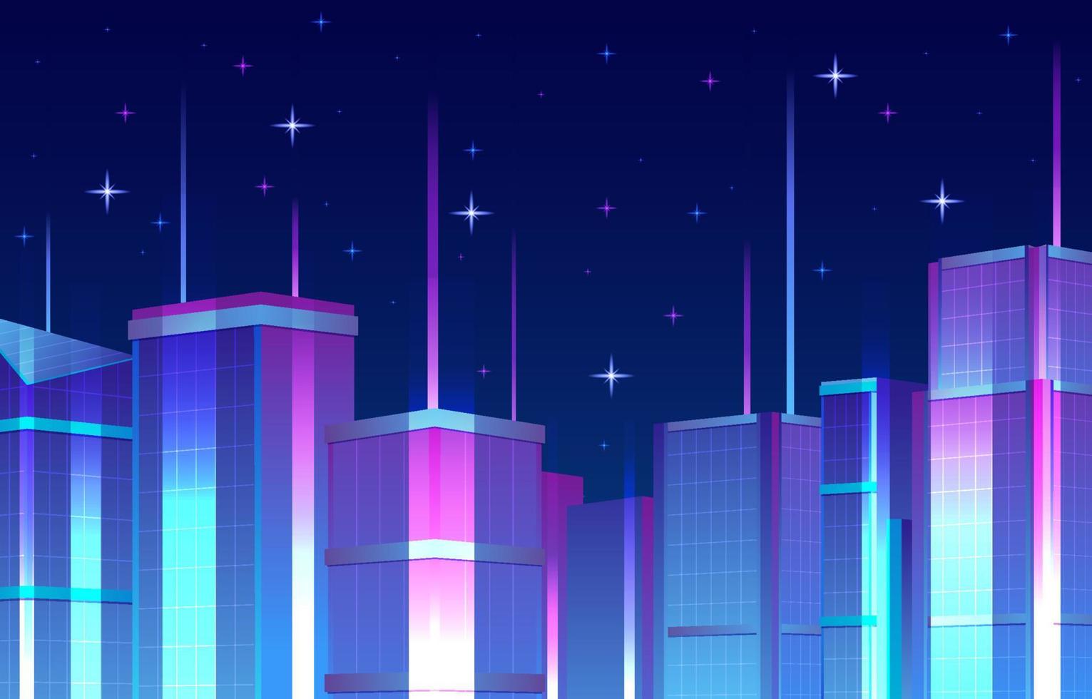 Gradient Skyscraper Background Template 7907011 Vector Art at Vecteezy
