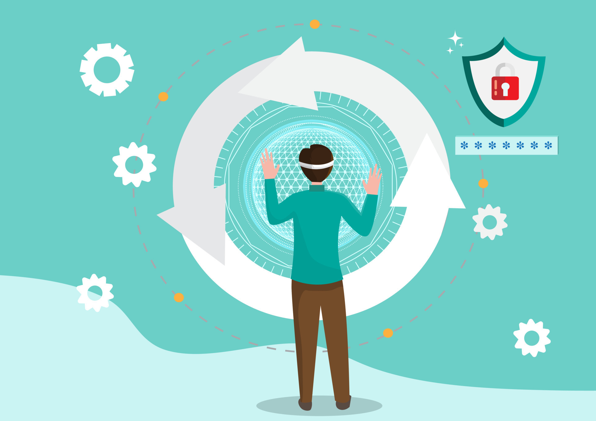 Privacy And Data Security Password Security Cybersecurity And Data