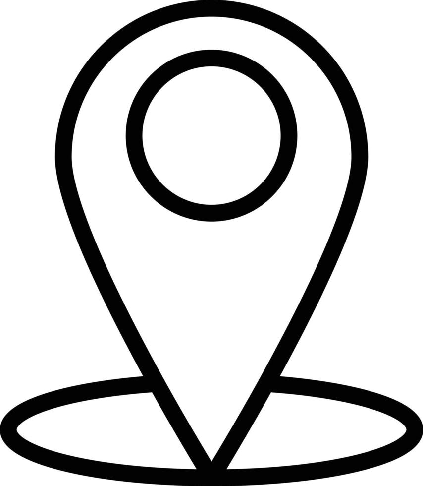 Location Vector Icon Design Illustration 7911144 Vector Art at Vecteezy