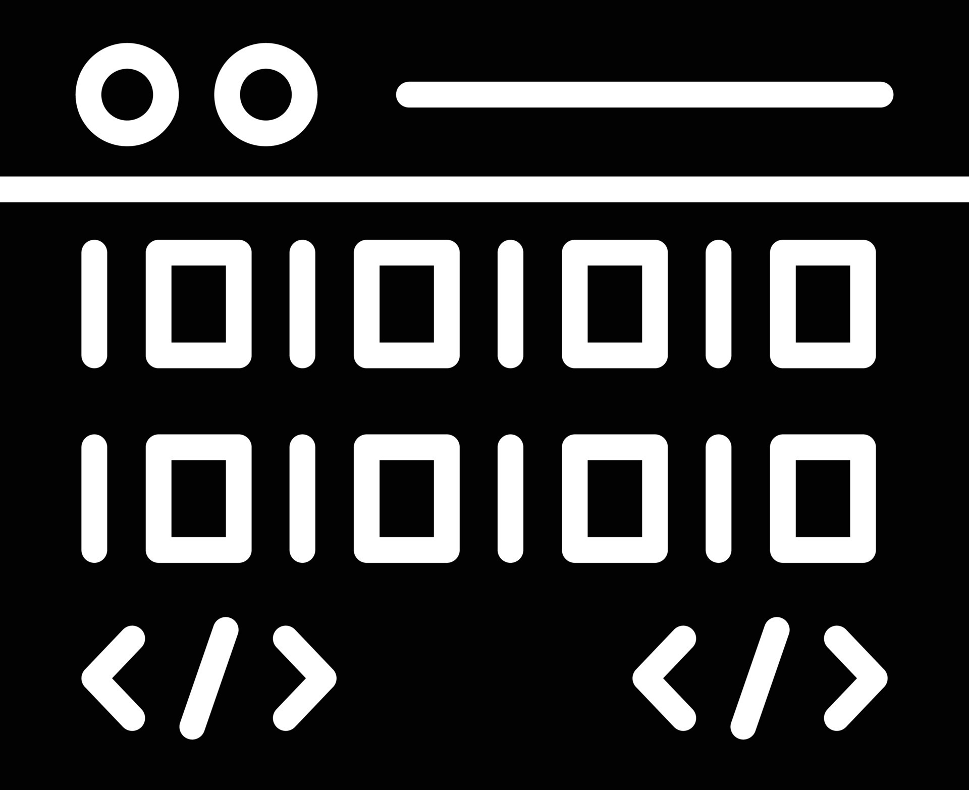 Coding Vector Icon Design Illustration 7911430 Vector Art at Vecteezy