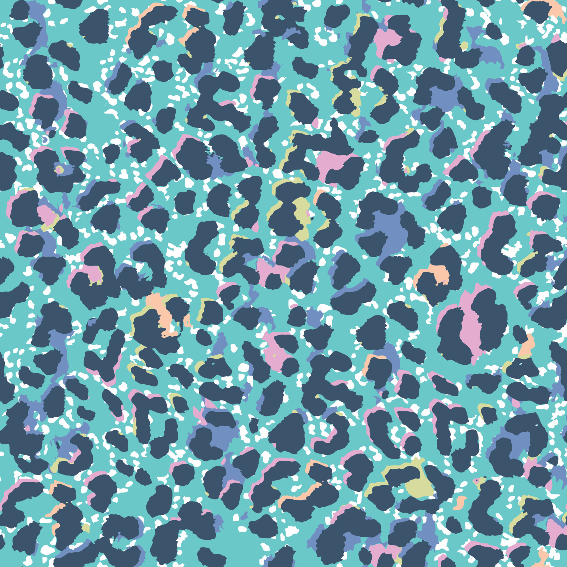 Leopard seamless repeat print pattern 7917286 Vector Art at Vecteezy