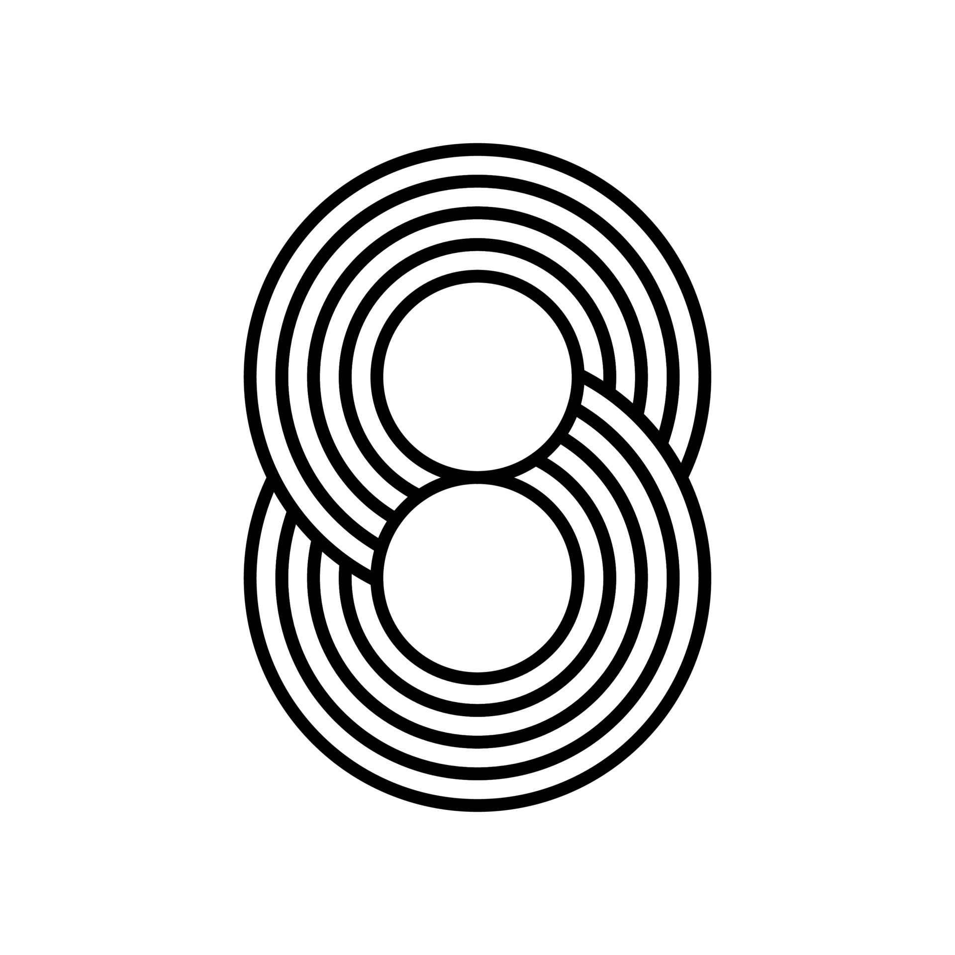 Logotipo Moderno Lineal Del N mero 8 N mero En Forma De Franja De logotipo-moderno-lineal-del-n-mero-8-n-mero-en-forma-de-franja-de