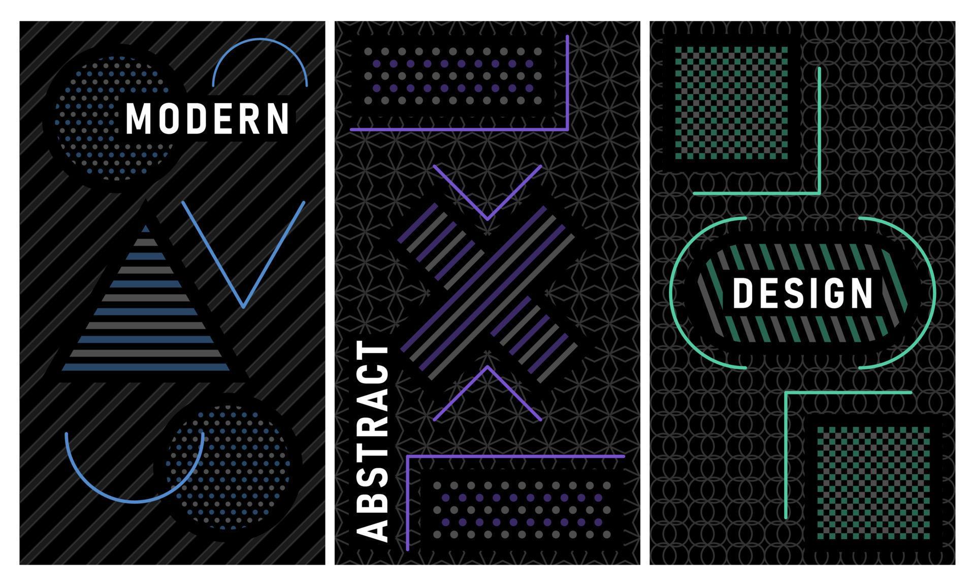 collection geometric shapes background mobile phone wallpaper 7921400 Vector Art at Vecteezy