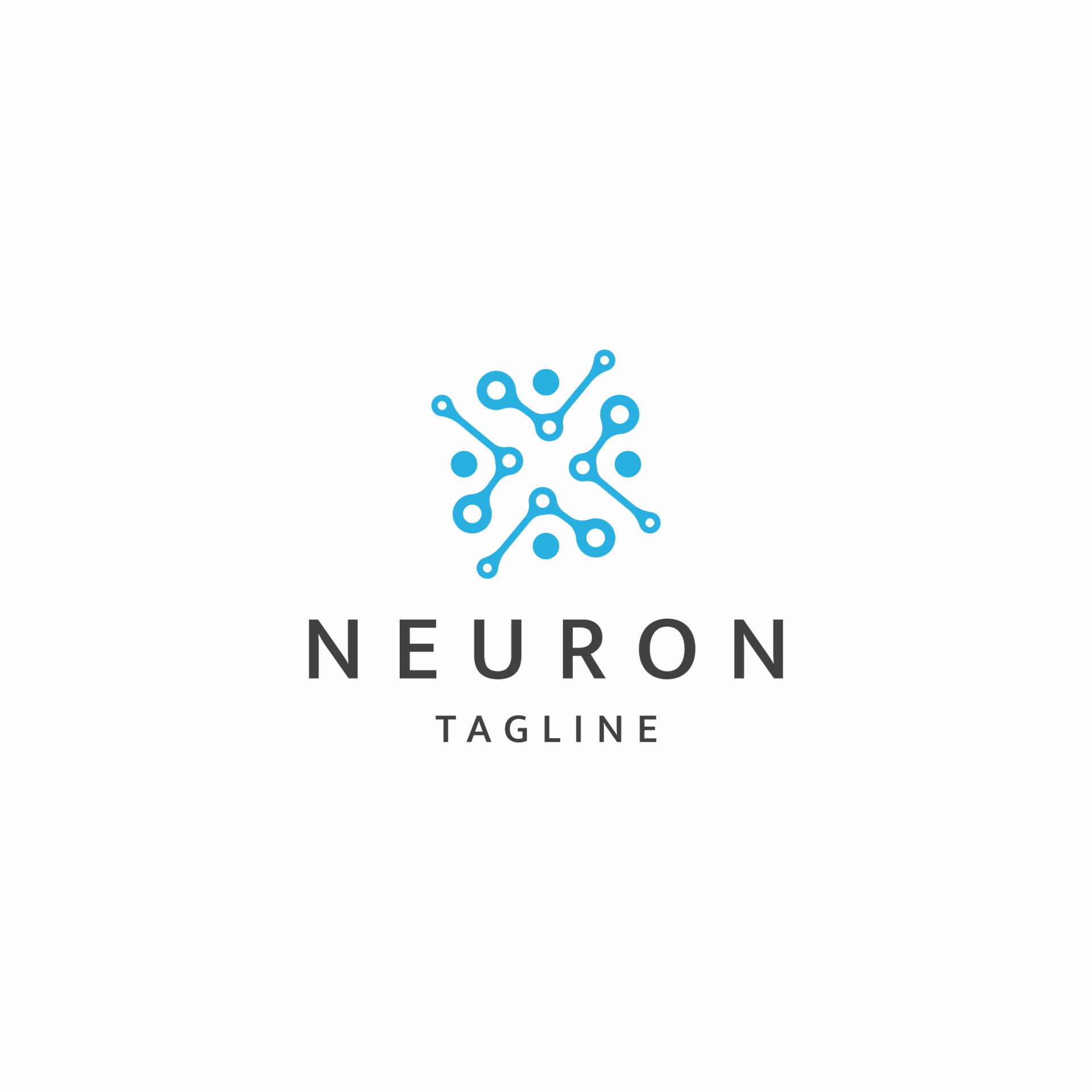 Neuro logo icon design template flat vector 7925441 Vector Art at Vecteezy Neuro logo icon design template flat vector 7925441 Vector Art at Vecteezy
