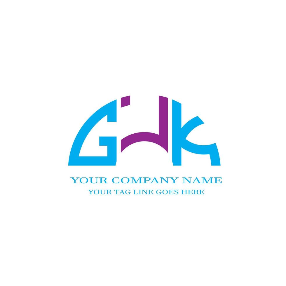 GJK letter logo creative design with vector graphic 7927456 Vector Art at Vecteezy