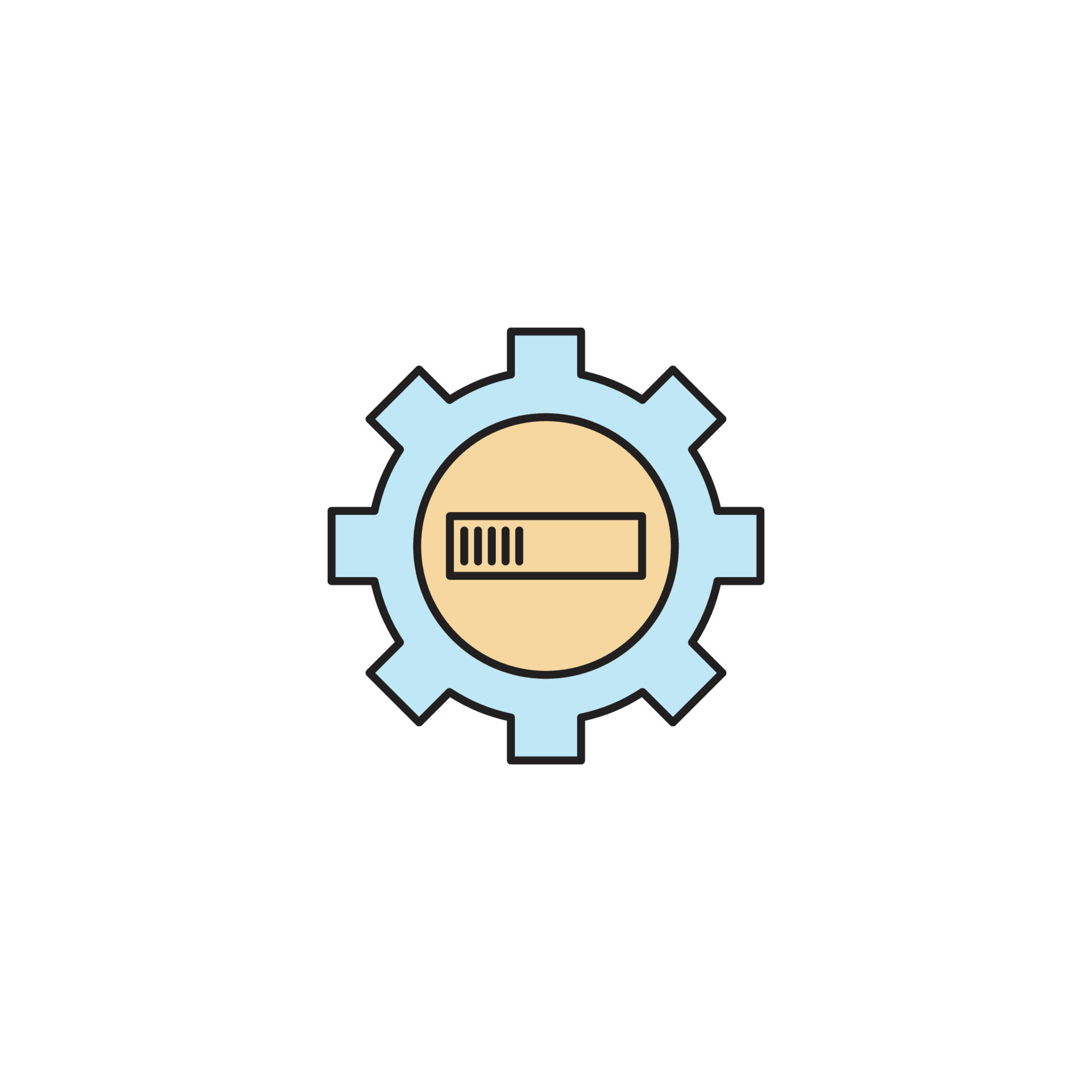 system update configuration loading icon 7928206 Vector Art at Vecteezy