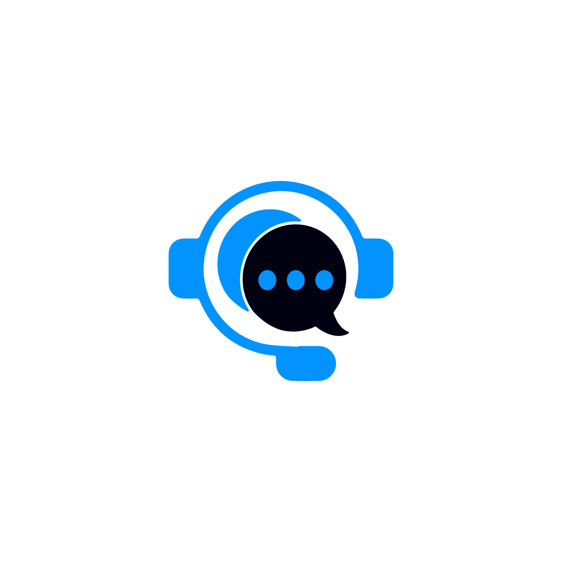 Modern chat icon in circle vector 7930638 Vector Art at Vecteezy