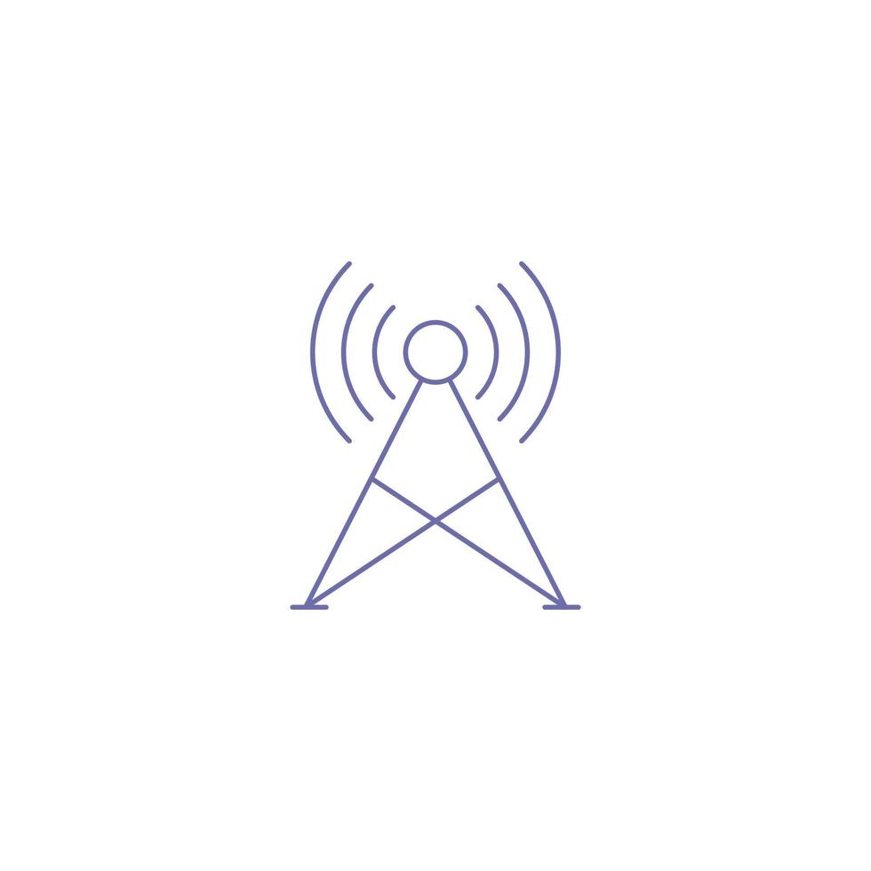 Communication network signal icon vector 7931045 Vector Art at Vecteezy