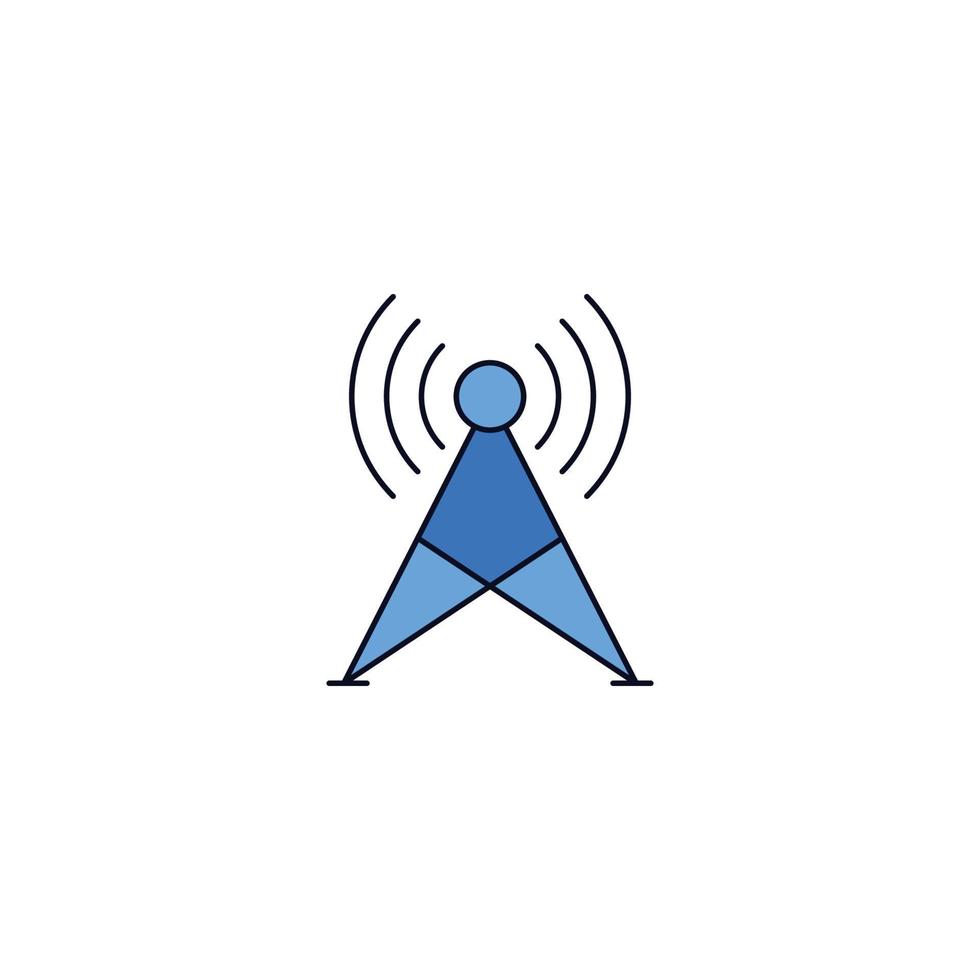 Communication Network Signal Icon Vector 7931252 Vector Art At Vecteezy