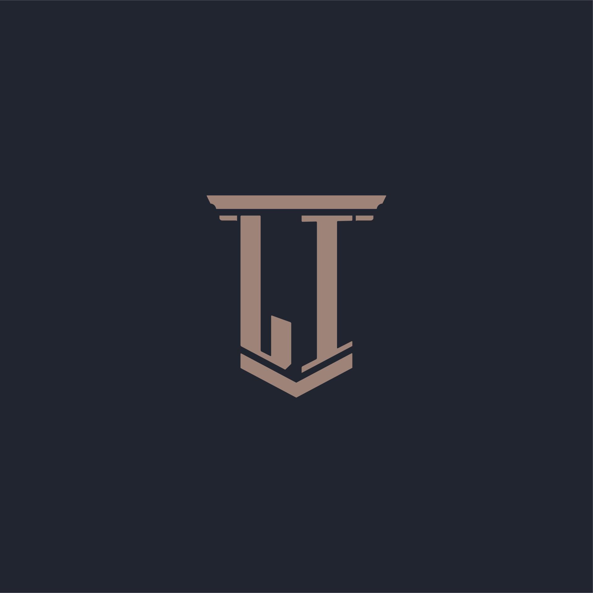 LI initial monogram logo with pillar style design 7936676 Vector Art at ... LI initial monogram logo with pillar style design 7936676 Vector Art at ...