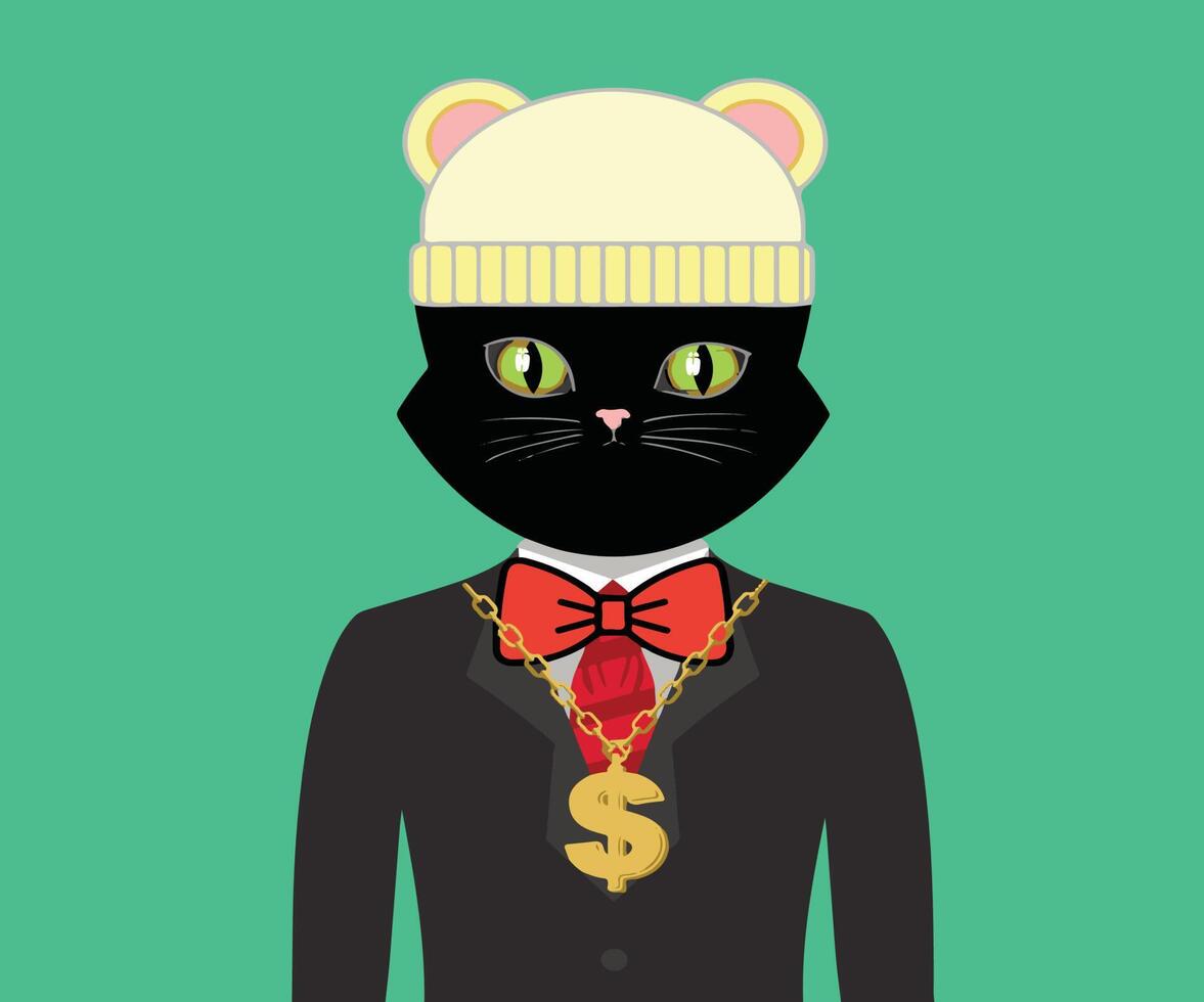 A rich black cat NFT Digital Art 7937496 Vector Art at Vecteezy A rich black cat NFT Digital Art 7937496 Vector Art at Vecteezy
