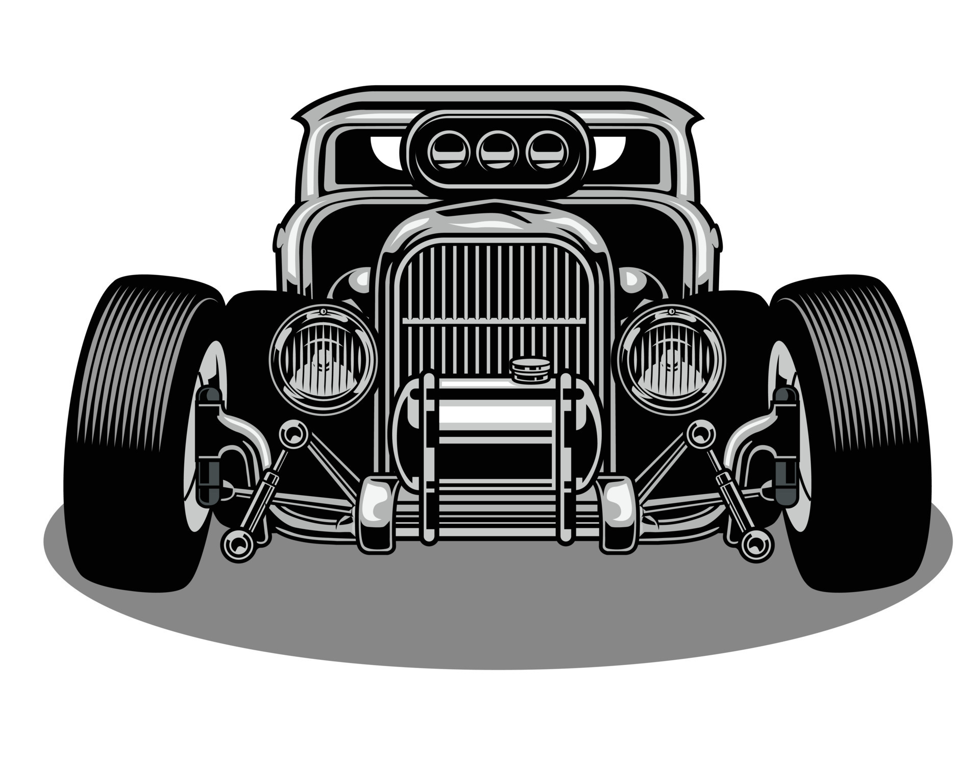 a classic car in vector illustration design in black and white color 9 ... a classic car in vector illustration design in black and white color 9 ...
