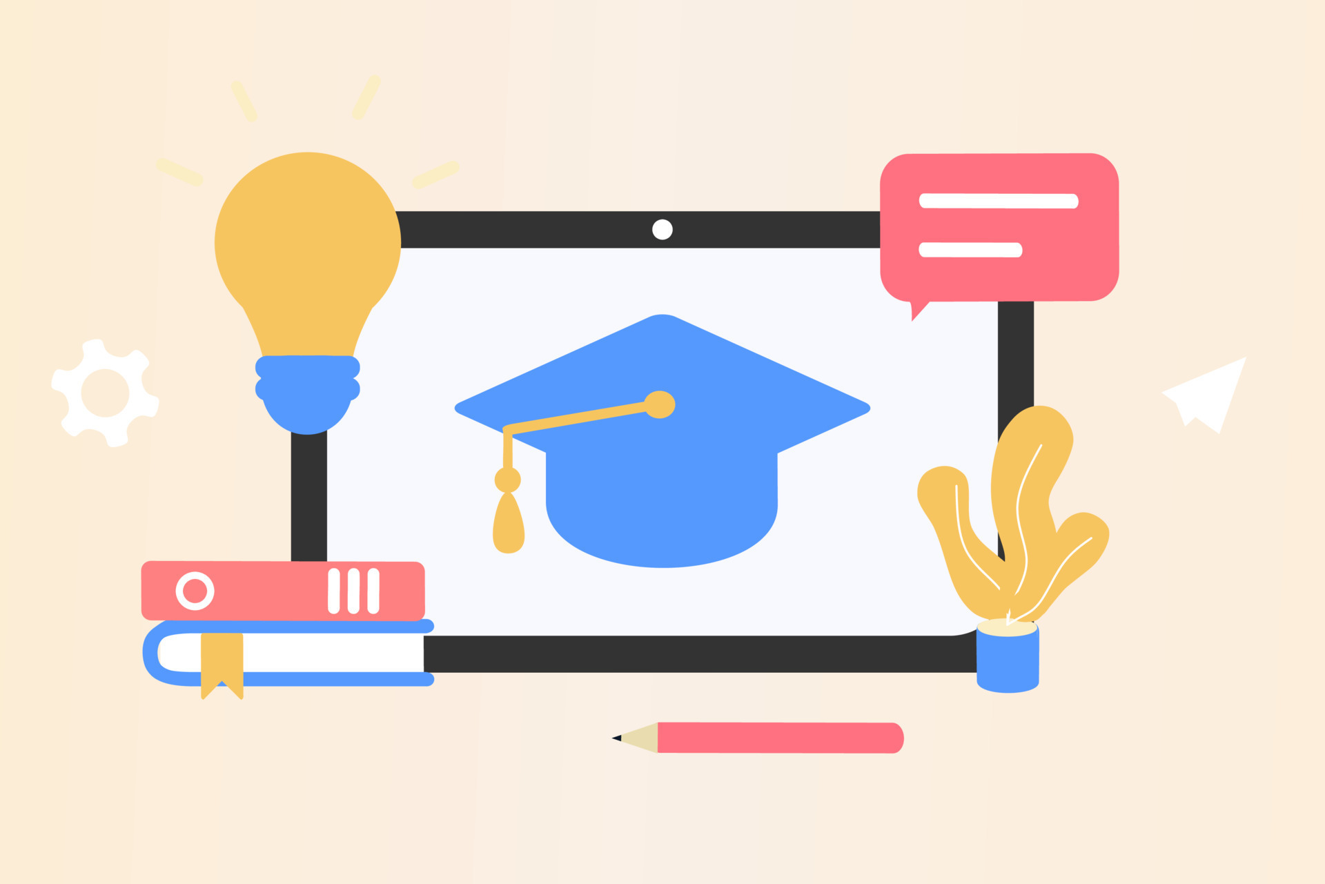 E Learning Vector Art, Icons, and Graphics for Free Download