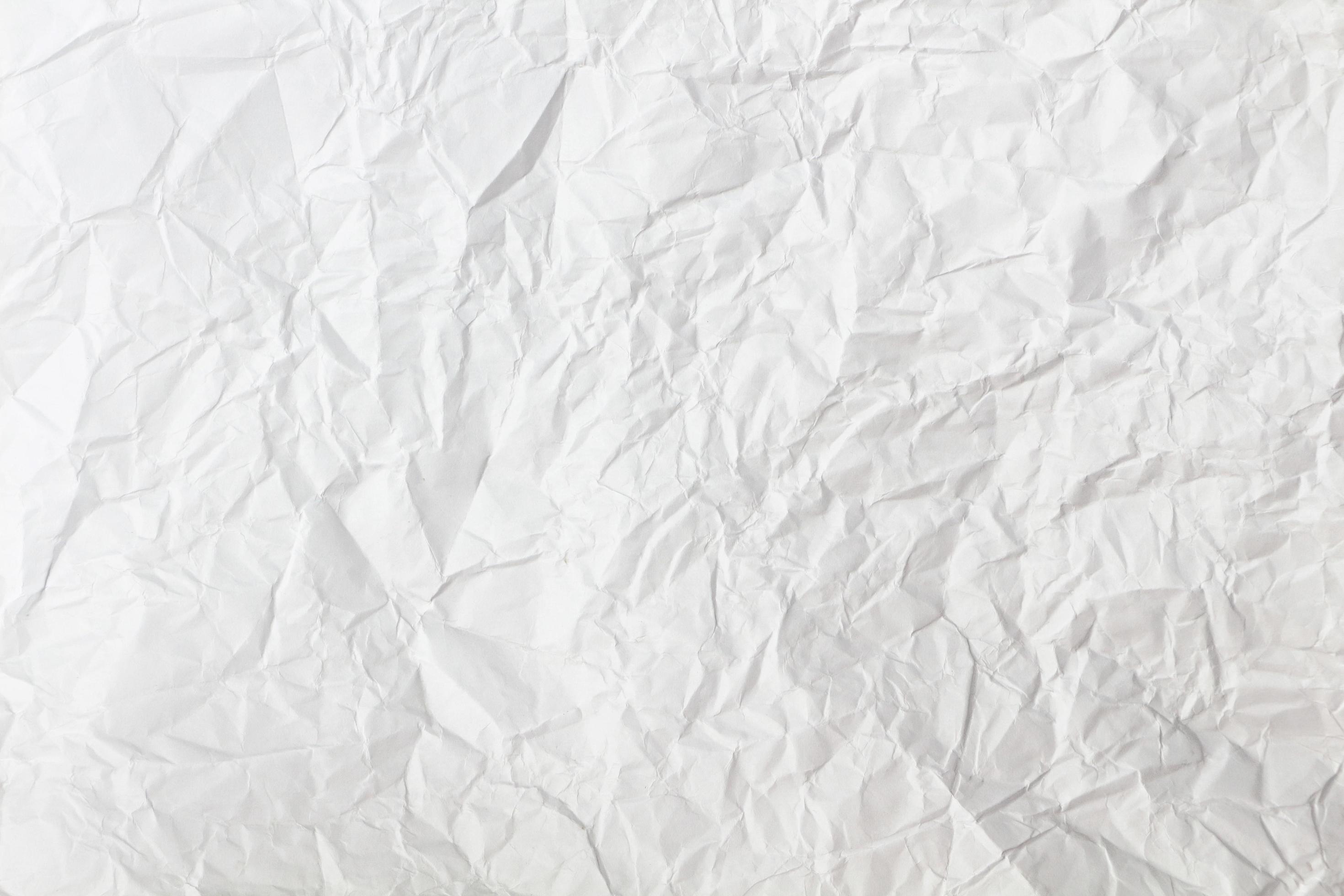 Crumpled Paper Texture Background