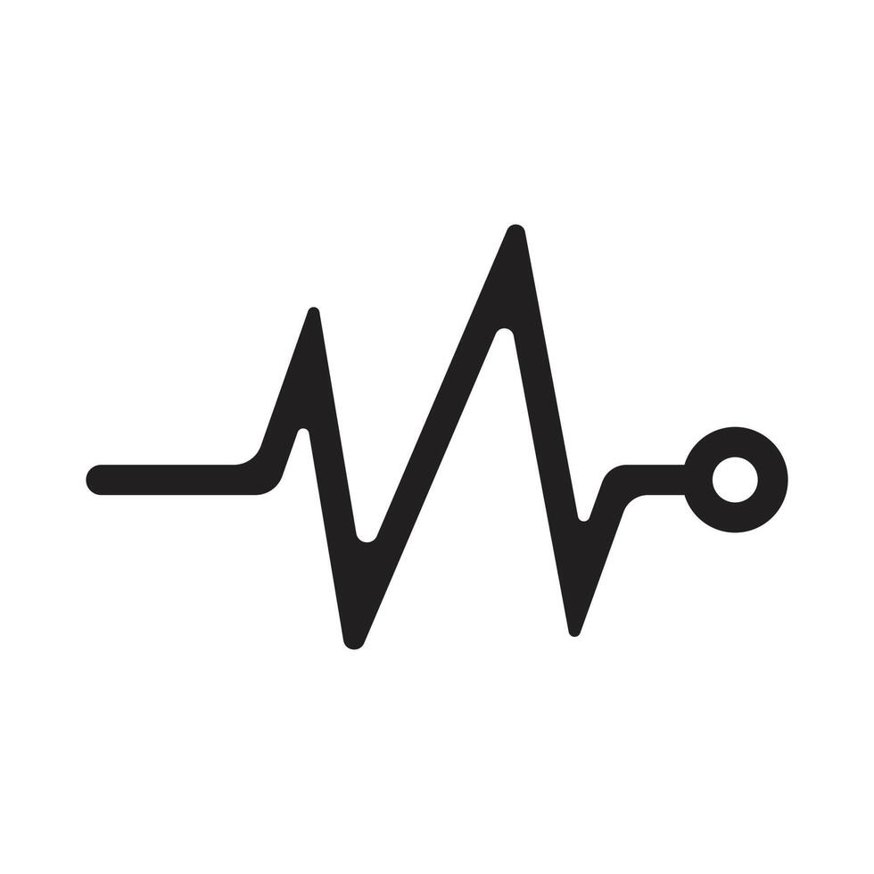eps10 vector black Heart beat monitor pulse icon in simple flat trendy ... eps10 vector black Heart beat monitor pulse icon in simple flat trendy ...