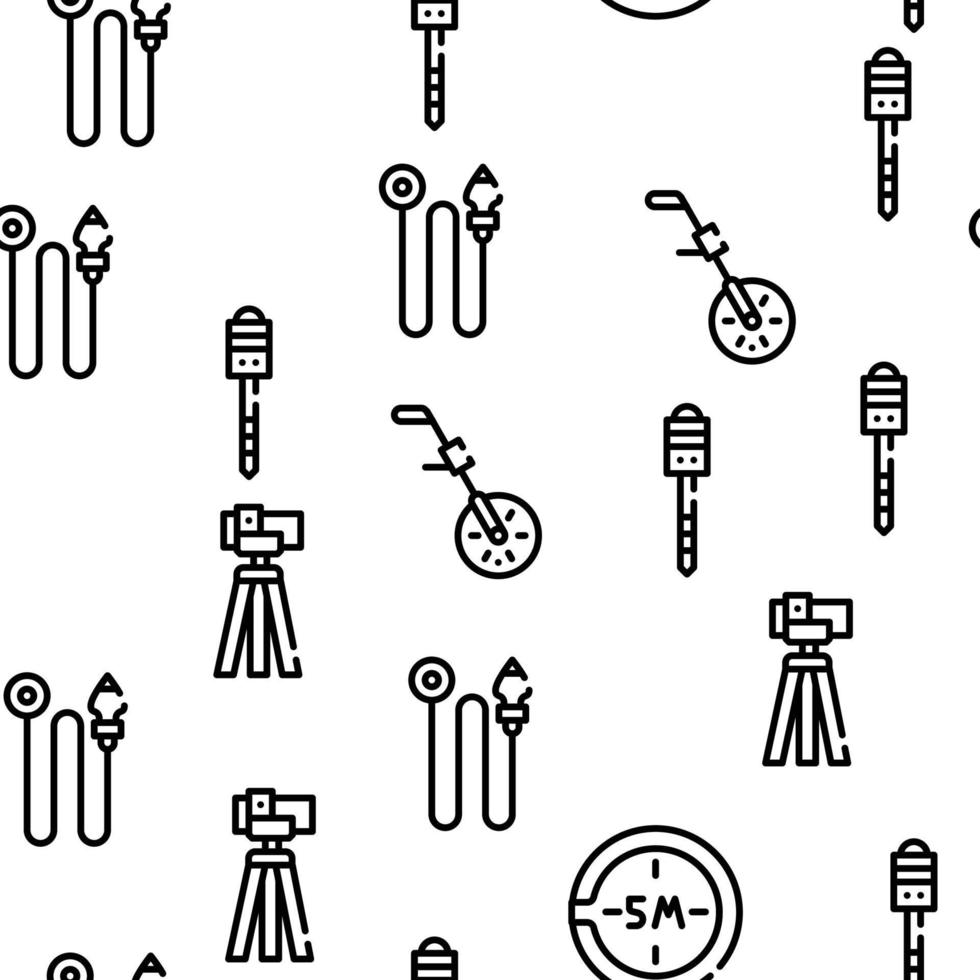 Geodesy Equipment Vector Seamless Pattern 8006147 Vector Art at Vecteezy