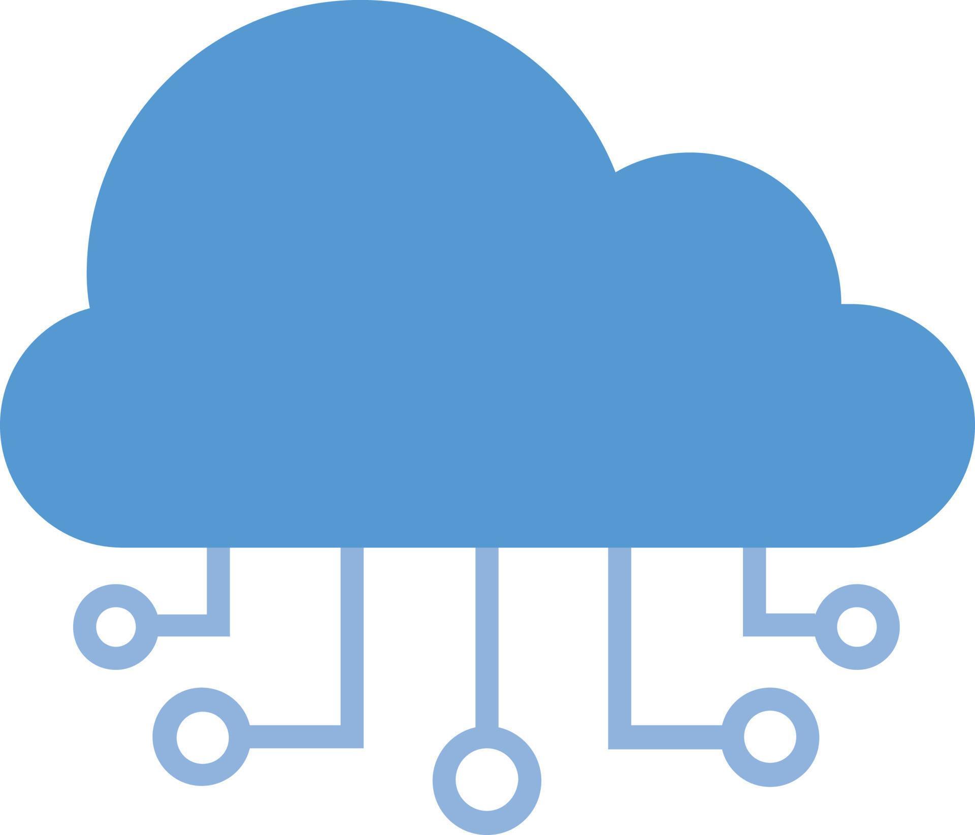 Cloud Storage Database 8008854 Vector Art at Vecteezy