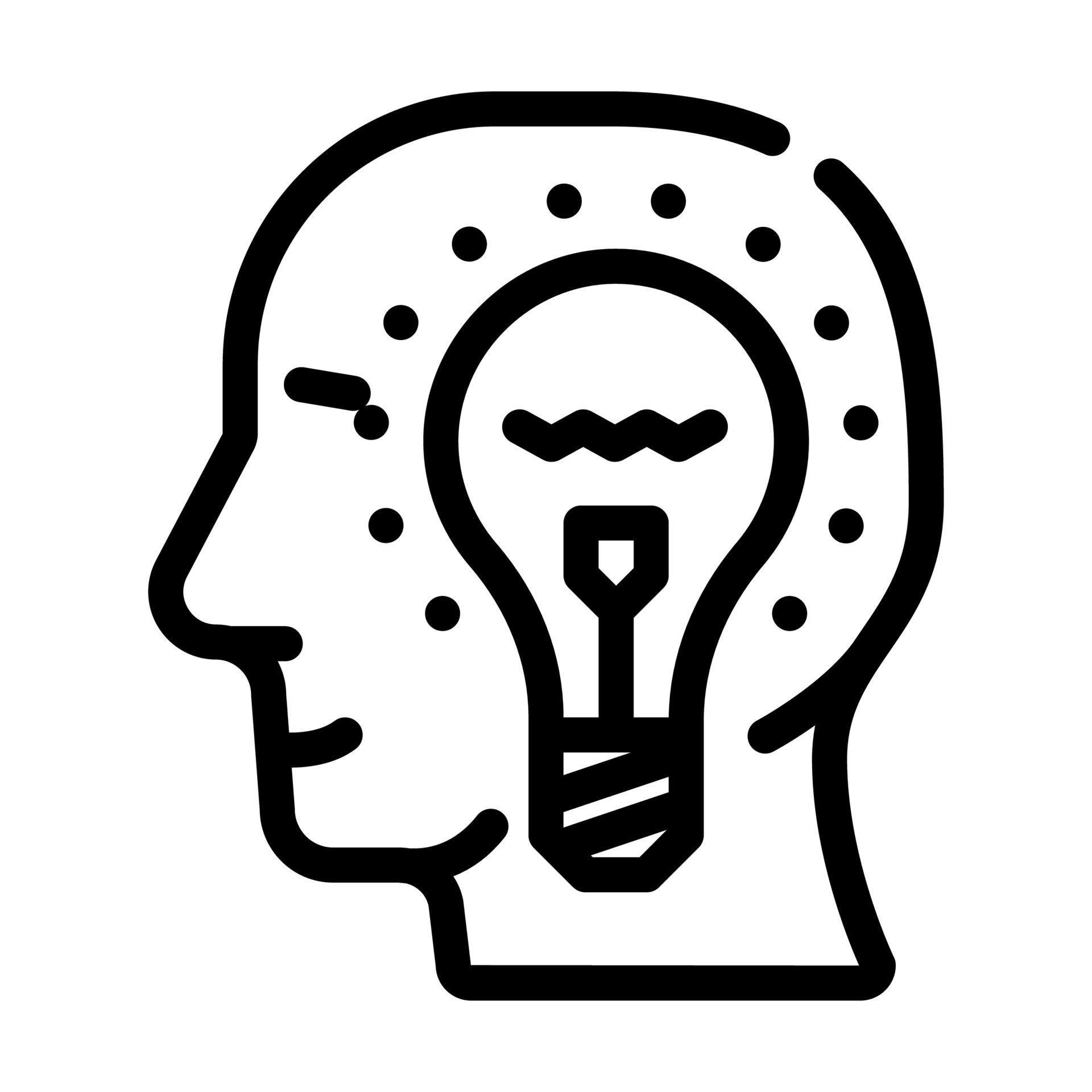 human ingenuity line icon vector illustration 8012505 Vector Art at ...