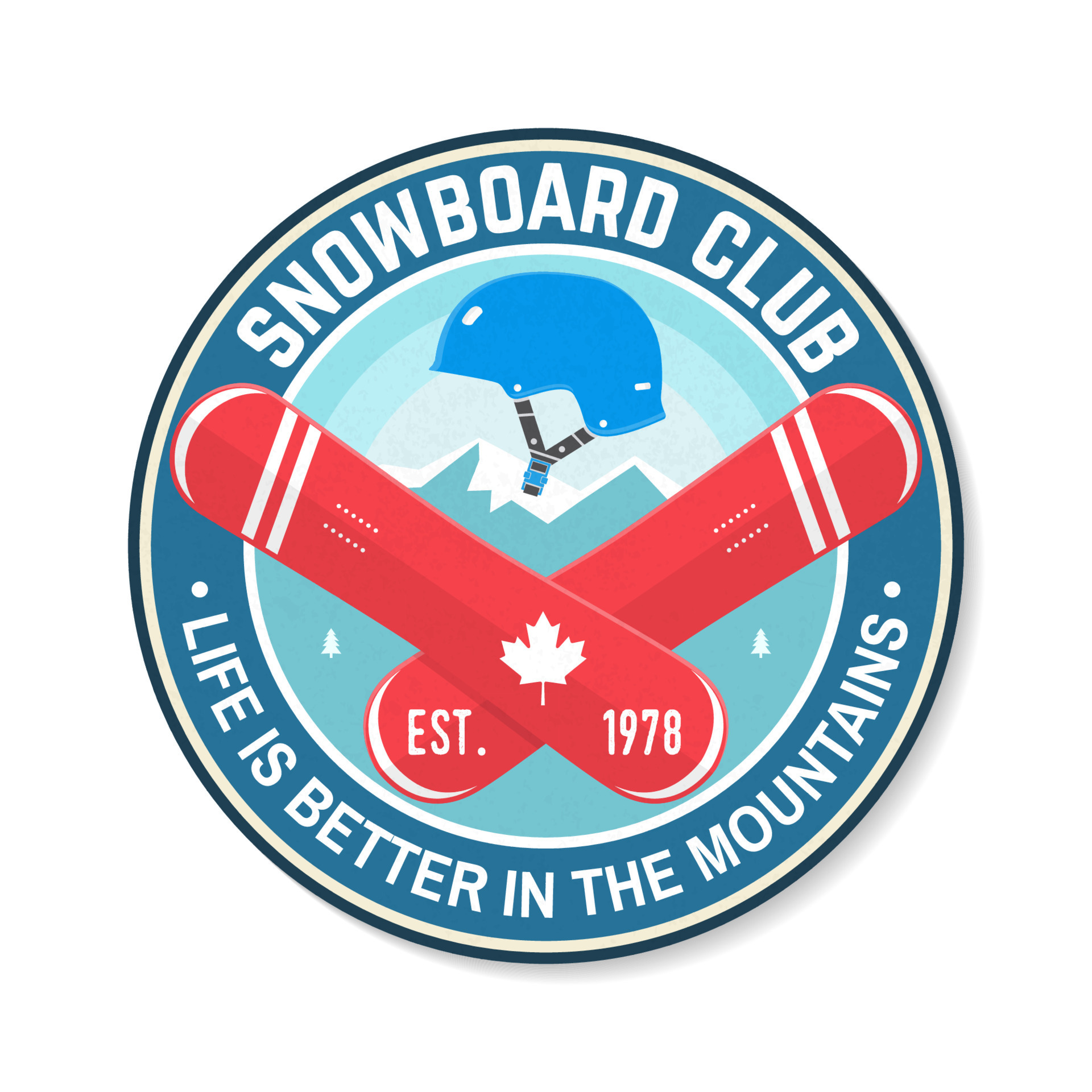 Snowboard Club. Vector. Concept for shirt , print, stamp or tee ...