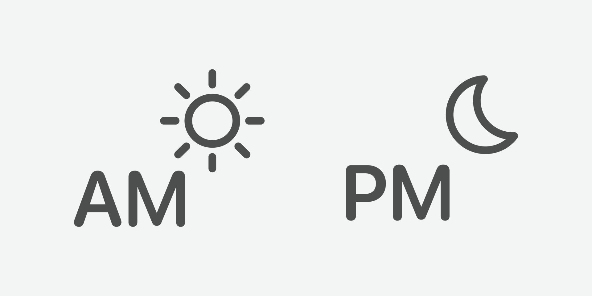 Am Pm Vector Art Icons And Graphics For Free Download