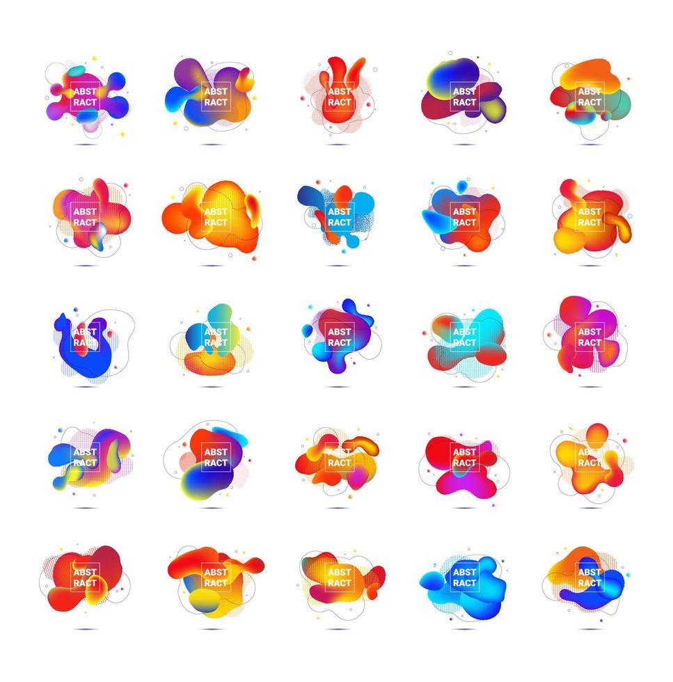 Abstract Shapes Collection 8033466 Vector Art at Vecteezy