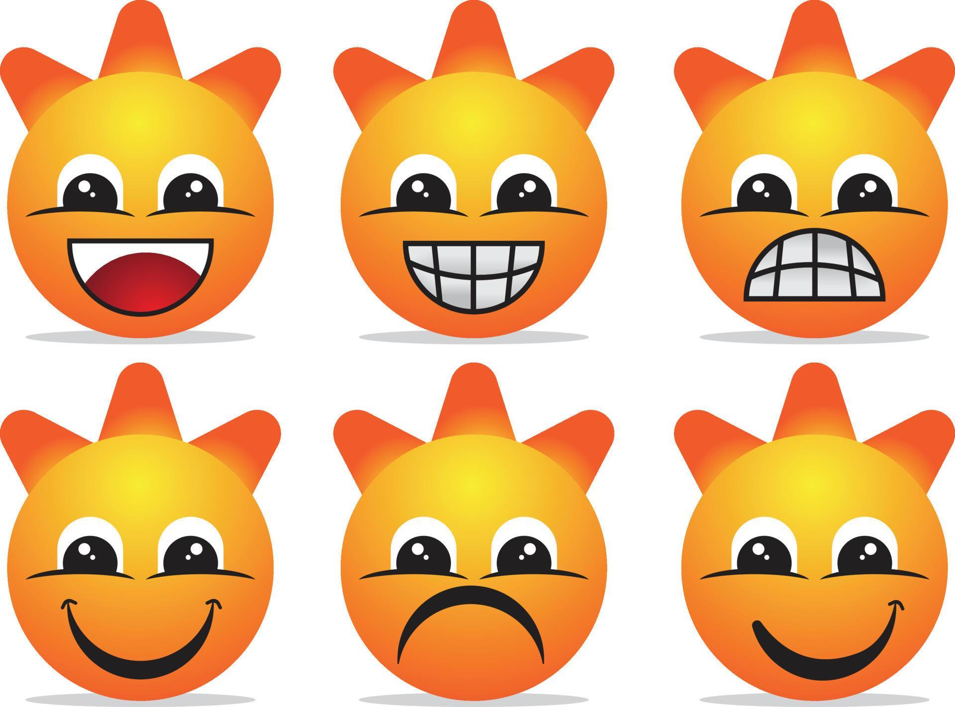 emoji set icon vector can editable 8033711 Vector Art at Vecteezy