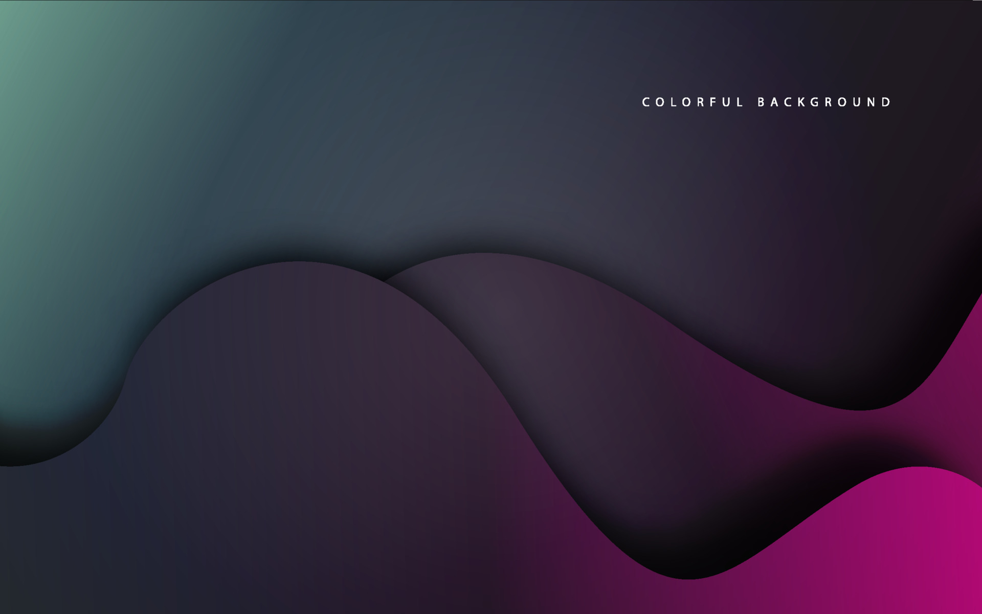 Abstract Wave Shape Overlap Layer Background Vector 8033764 Vector Art