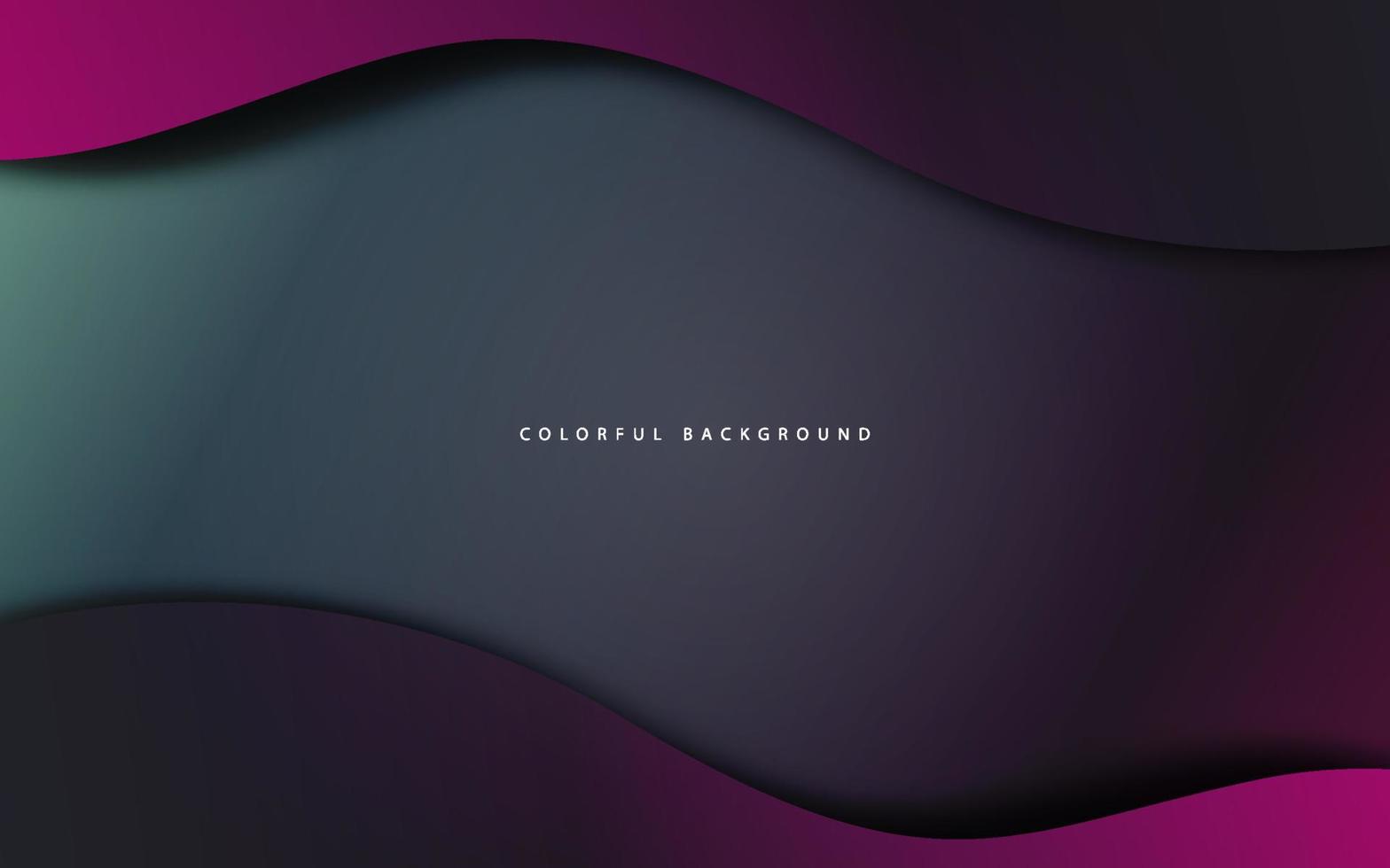 Abstract Wave Shape Overlap Layer Background Vector 8033863 Vector Art