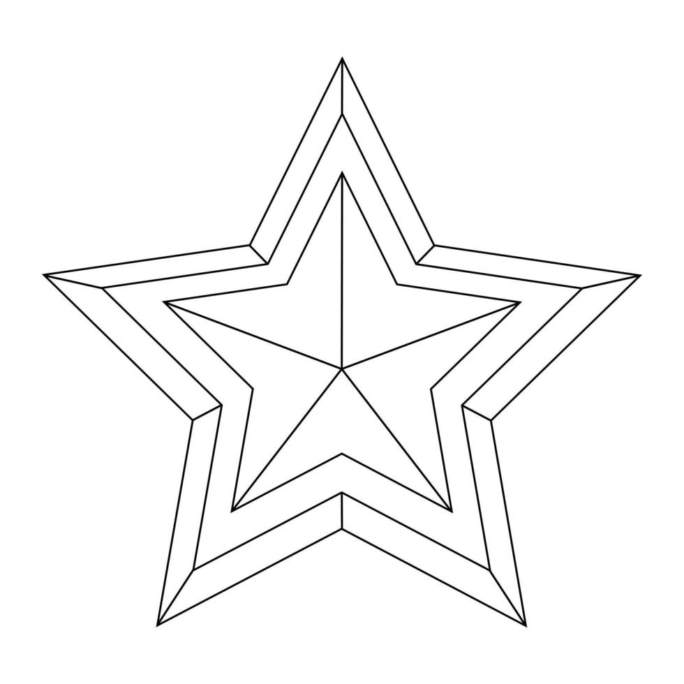 star isolated vector illustration christmas decoration 8042792 Vector ...