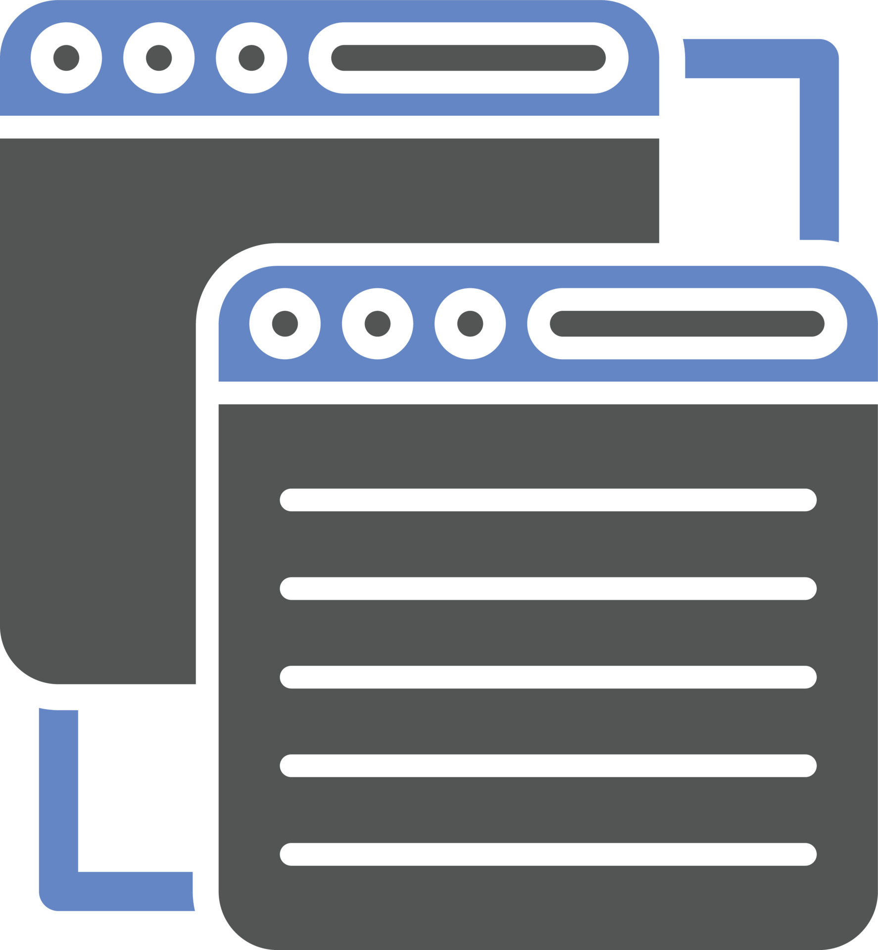 Queue Icon Style 8044415 Vector Art at Vecteezy