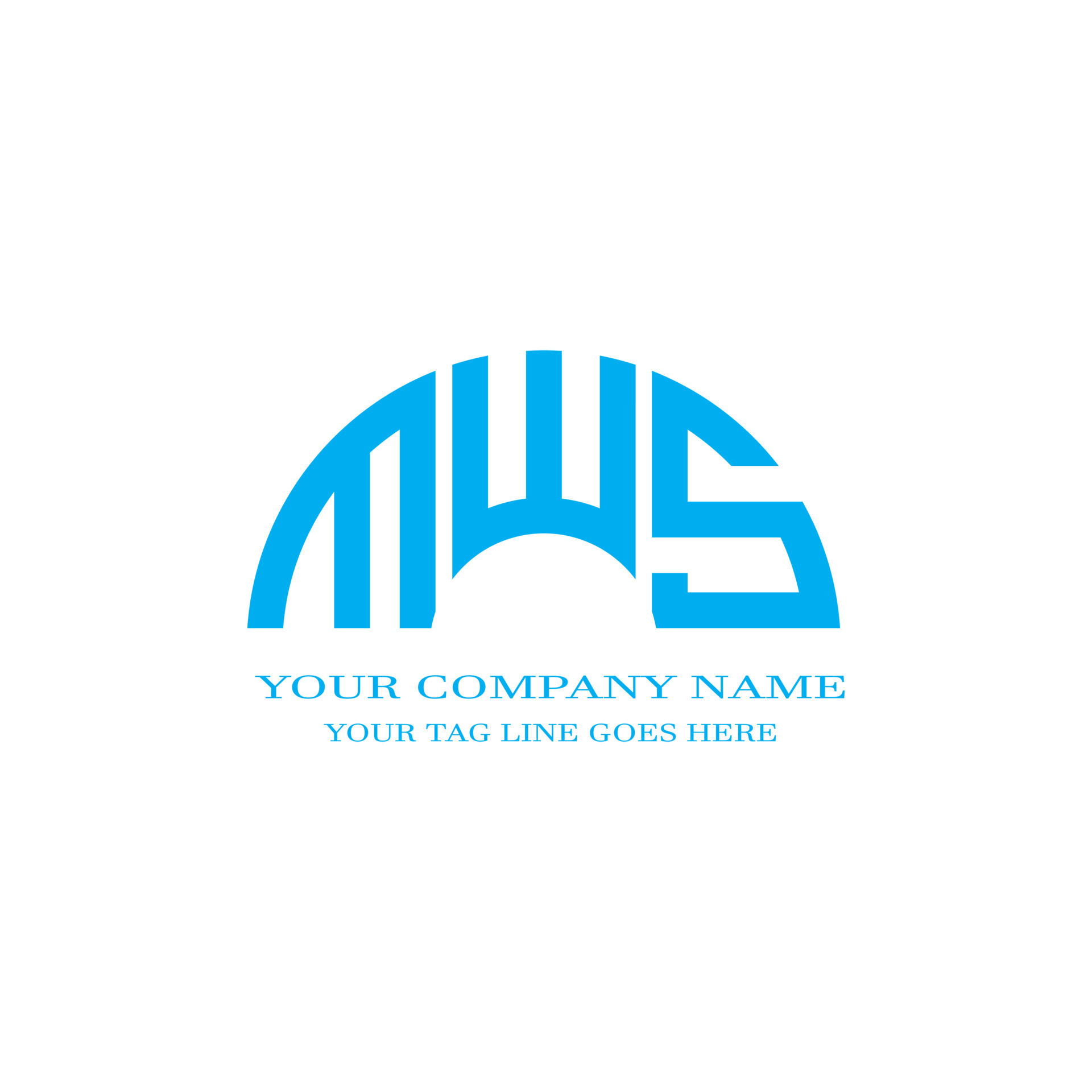Mws Letter Logo Diseño Creativo Con Gráfico Vectorial 8047954 Vector En Vecteezy