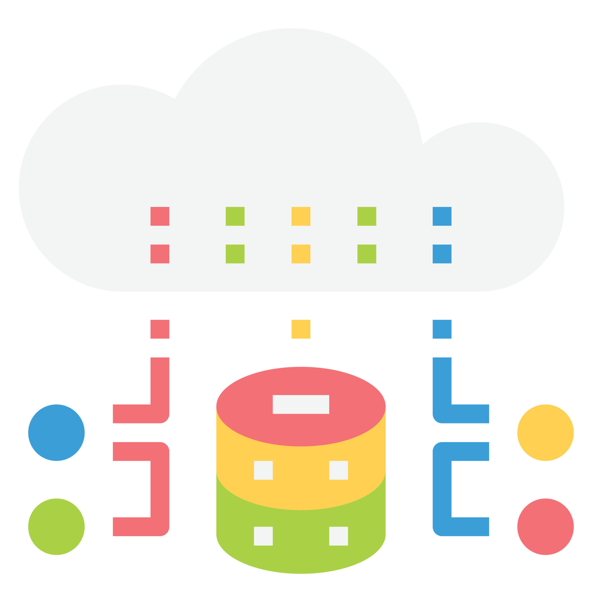 Cloud Data Technology Services Database Download Icon Vector, Network ...