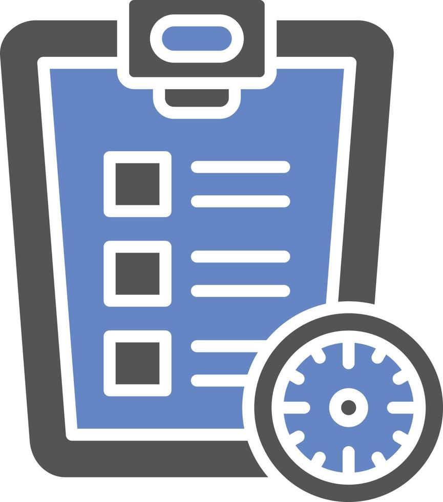 Tasks Schedule Icon Style 8051121 Vector Art at Vecteezy