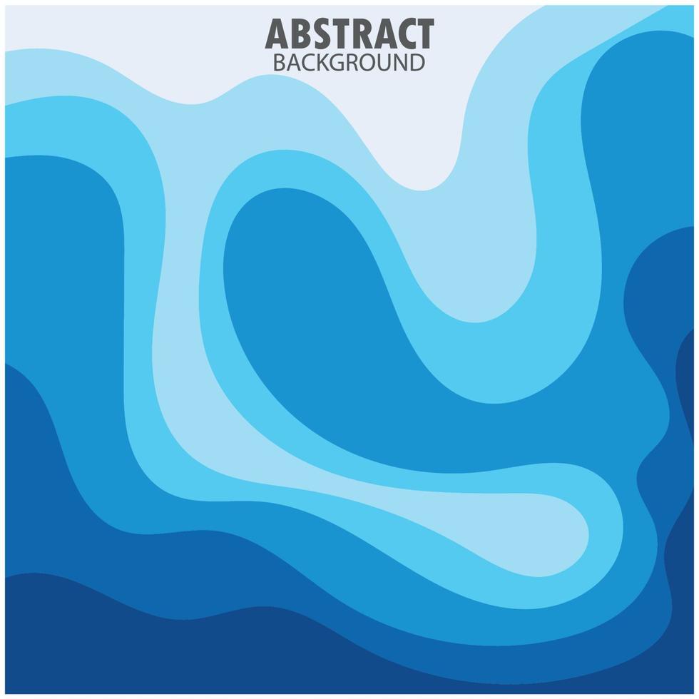 ABSTRACT WAVE BACKGROUND DESIGN WITH BLUE COMBINATION VECTOR 8052362 ...