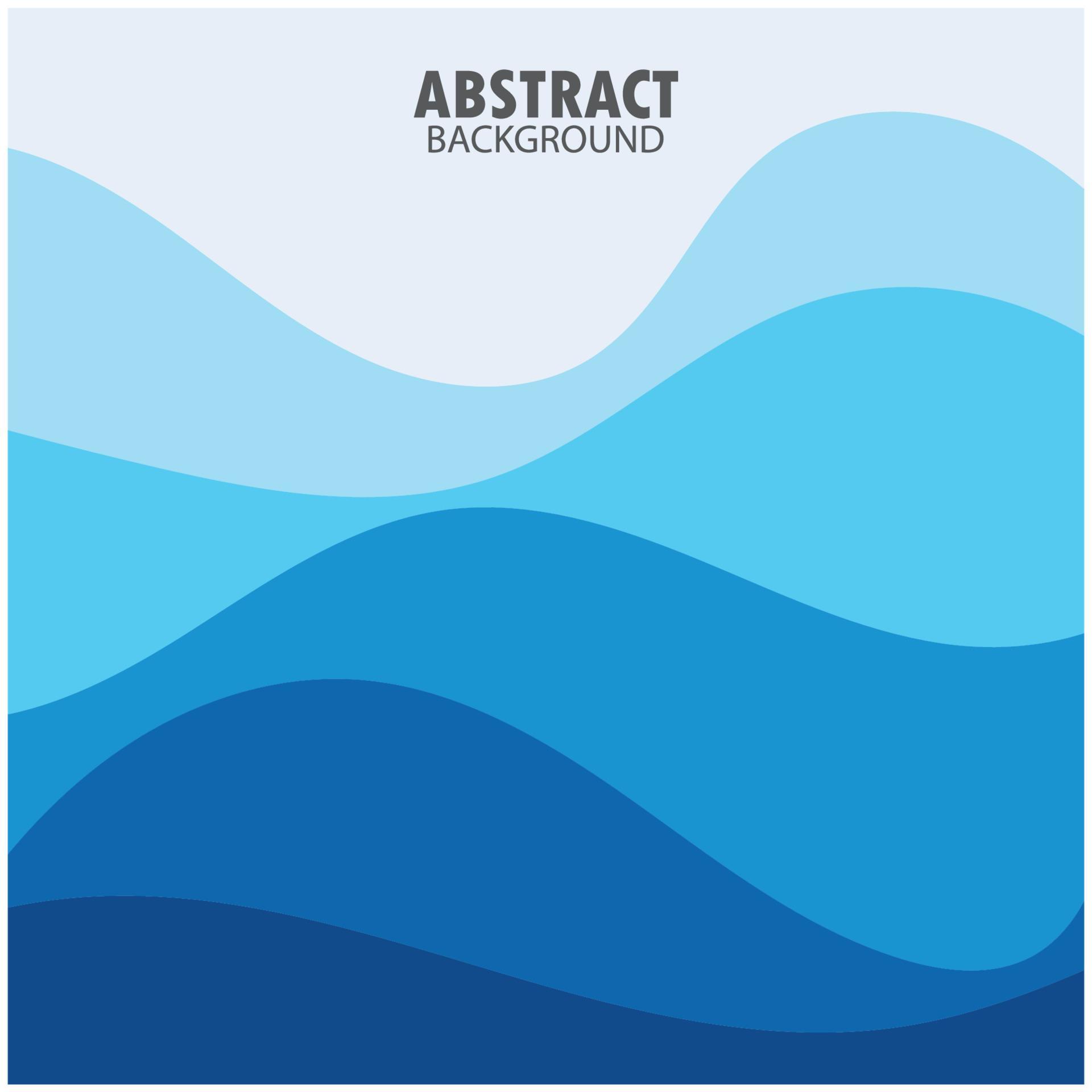 ABSTRACT WAVE BACKGROUND DESIGN WITH BLUE COMBINATION VECTOR 8052698 ...