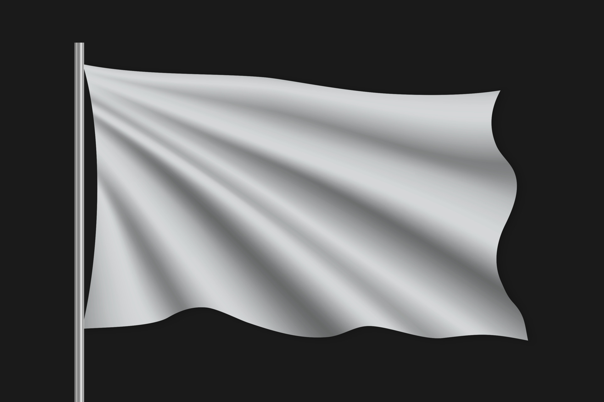 Waving blank flag on flagpole. 8052866 Vector Art at Vecteezy Waving blank flag on flagpole. 8052866 Vector Art at Vecteezy