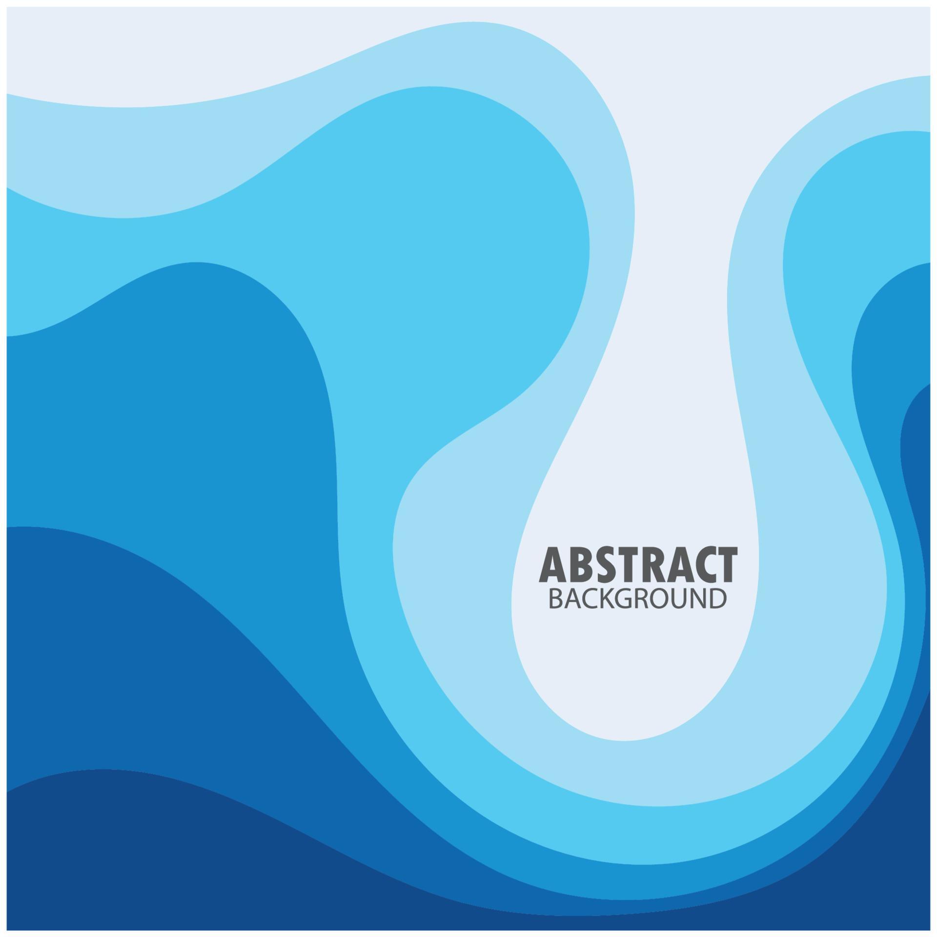 ABSTRACT WAVE BACKGROUND DESIGN WITH BLUE COMBINATION VECTOR 8053055 ...