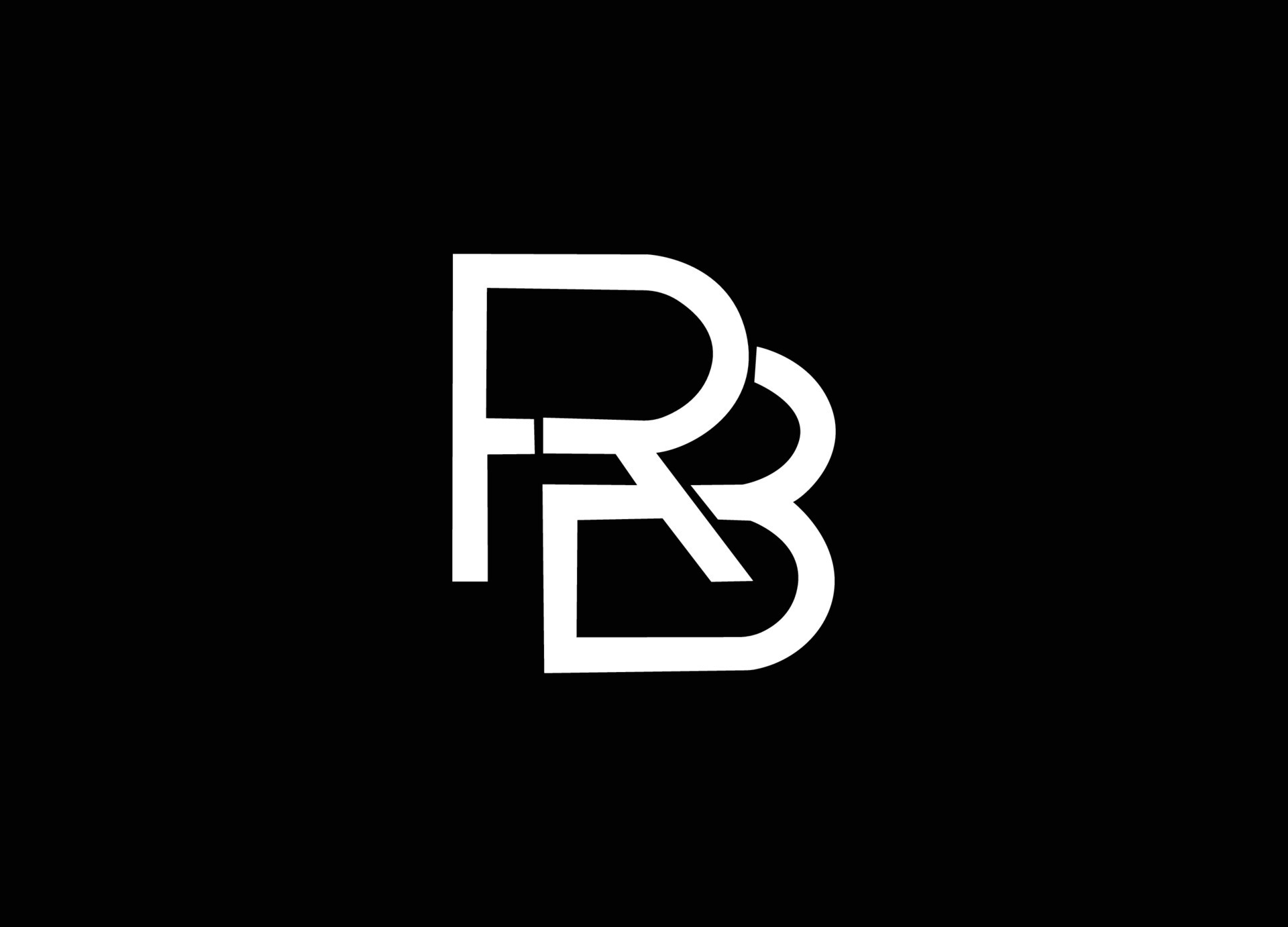 Logotipo Rb Diseñado Con La Letra Rb En Formato Vectorial 8053832