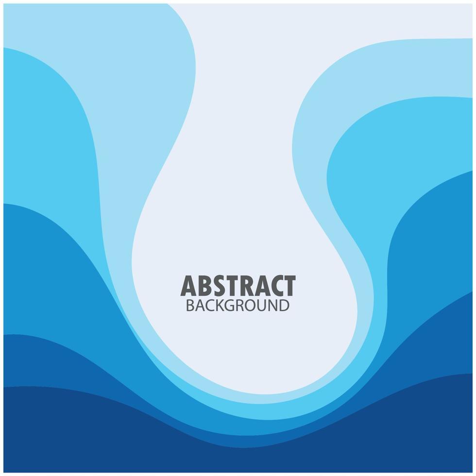 ABSTRACT WAVE BACKGROUND DESIGN WITH BLUE COMBINATION VECTOR 8054694 ...