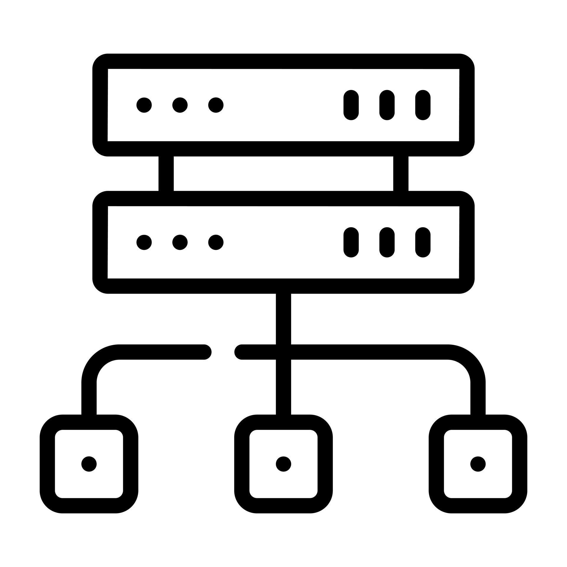 Premium linear icon design of server network 8060744 Vector Art at Vecteezy
