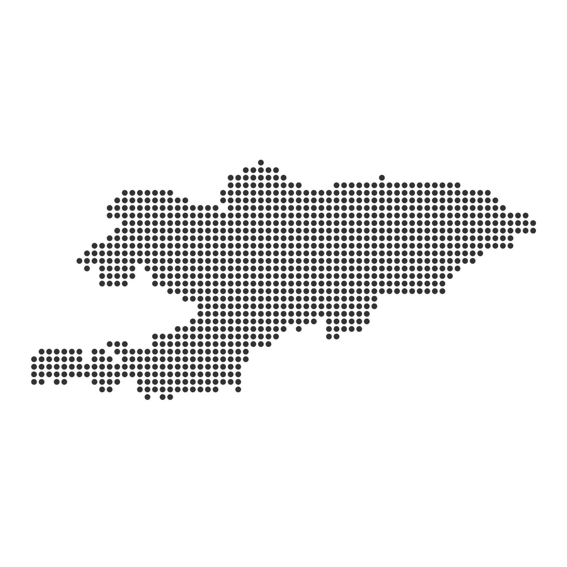 Map with dot 8062171 Vector Art at Vecteezy