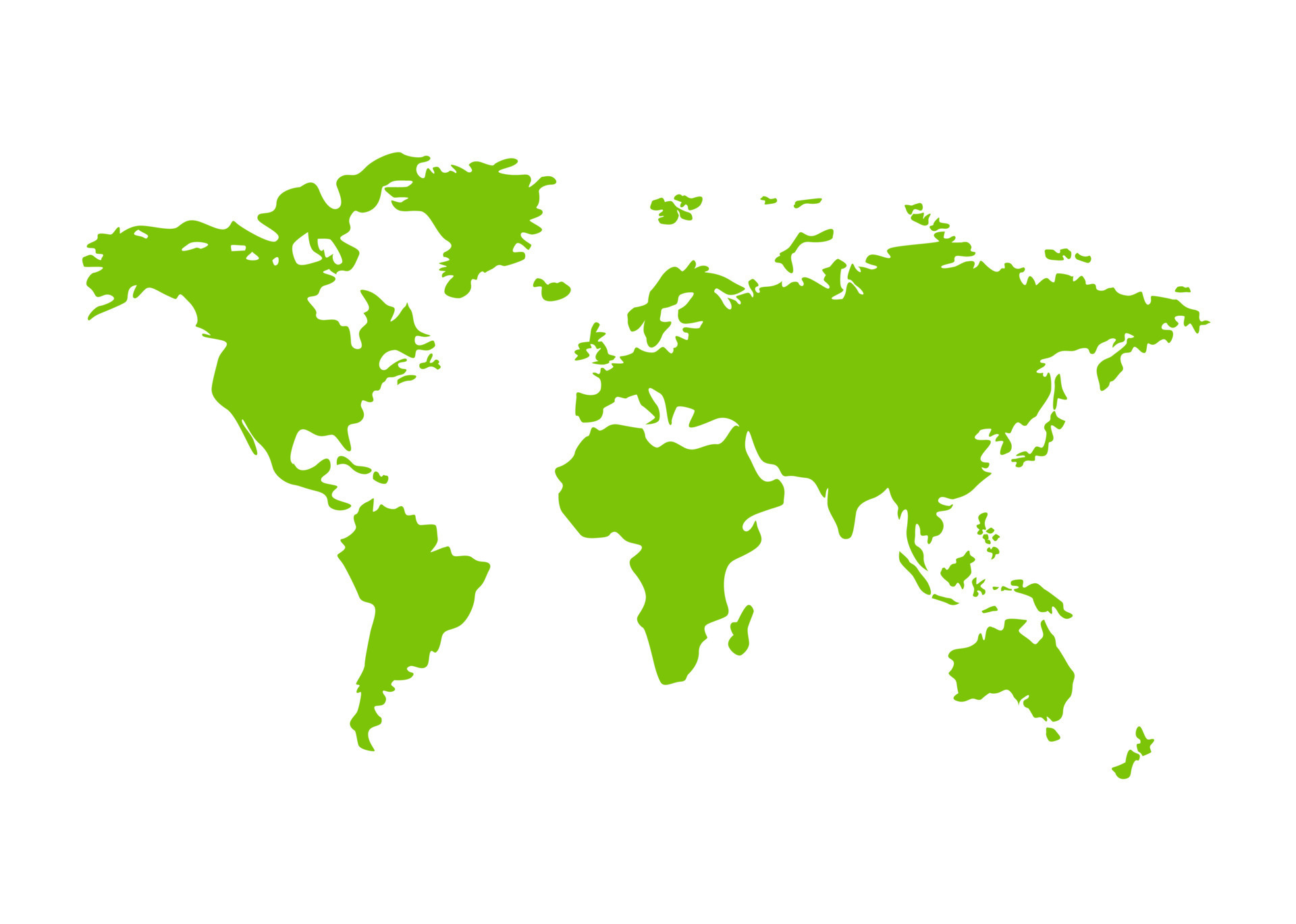 world map shape vector, icon or symbol design 8063877 Vector Art at ...