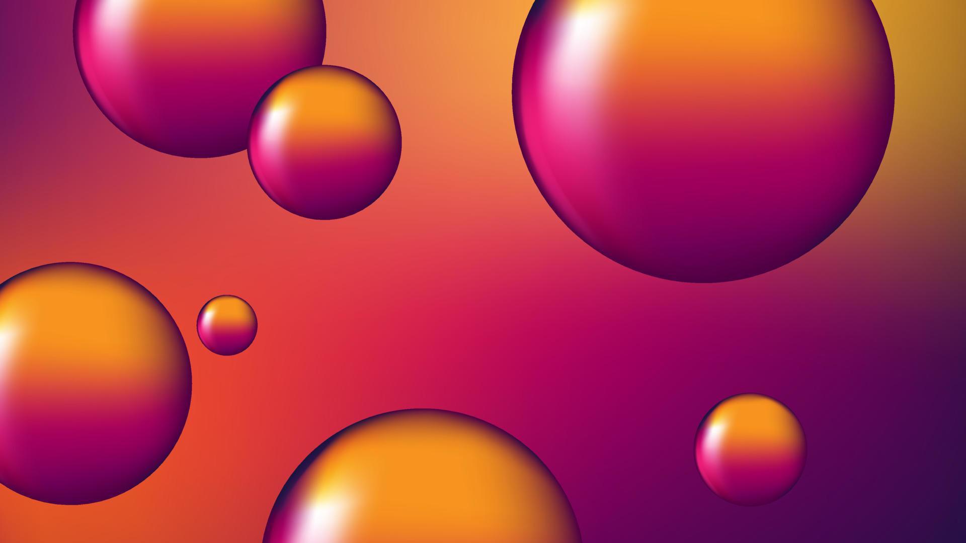 Modern abstract 3D circle geometric backgorund 8070327 Vector Art at ...