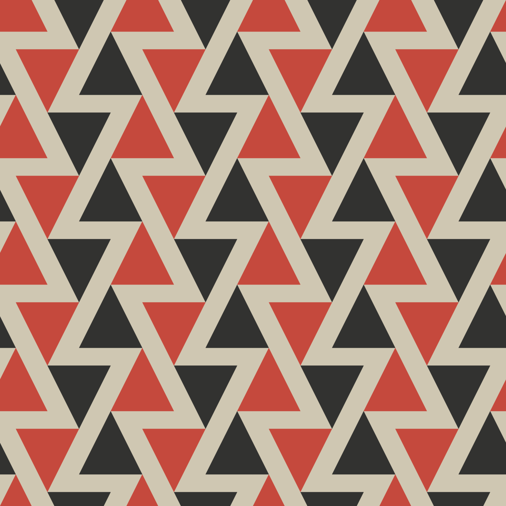 Abstract Triangle Pattern And Zig Zag Line Seamless Background Modern Scandinavian Color Style