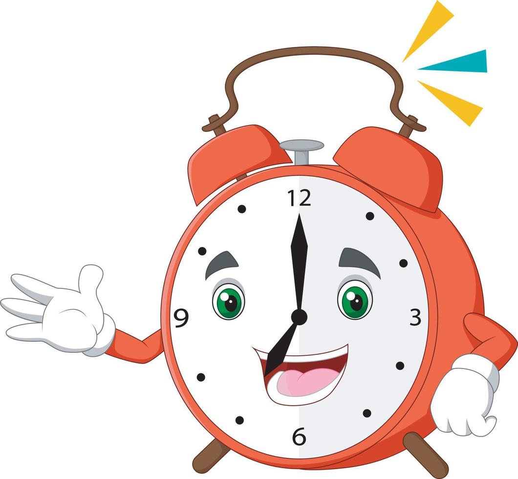 Funny happy cartoon alarm clock 8076228 Vector Art at Vecteezy Funny happy cartoon alarm clock 8076228 Vector Art at Vecteezy