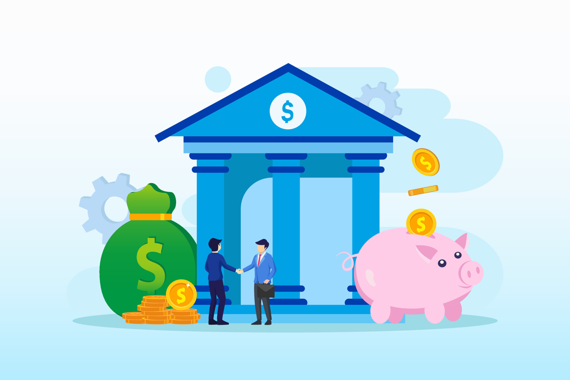 Internet Banking And Security Deposit Concept 8079102 Vector Art At internet-banking-and-security-deposit-concept-8079102-vector-art-at